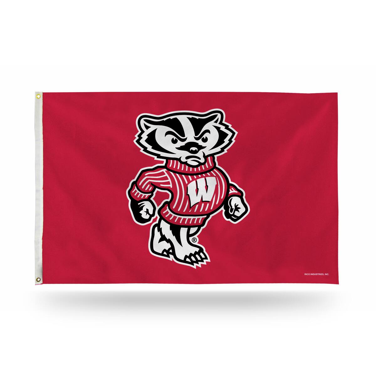 Rico Industries Wisconsin Badgers 3X5 Indoor Outdoor Banner Flag w ...