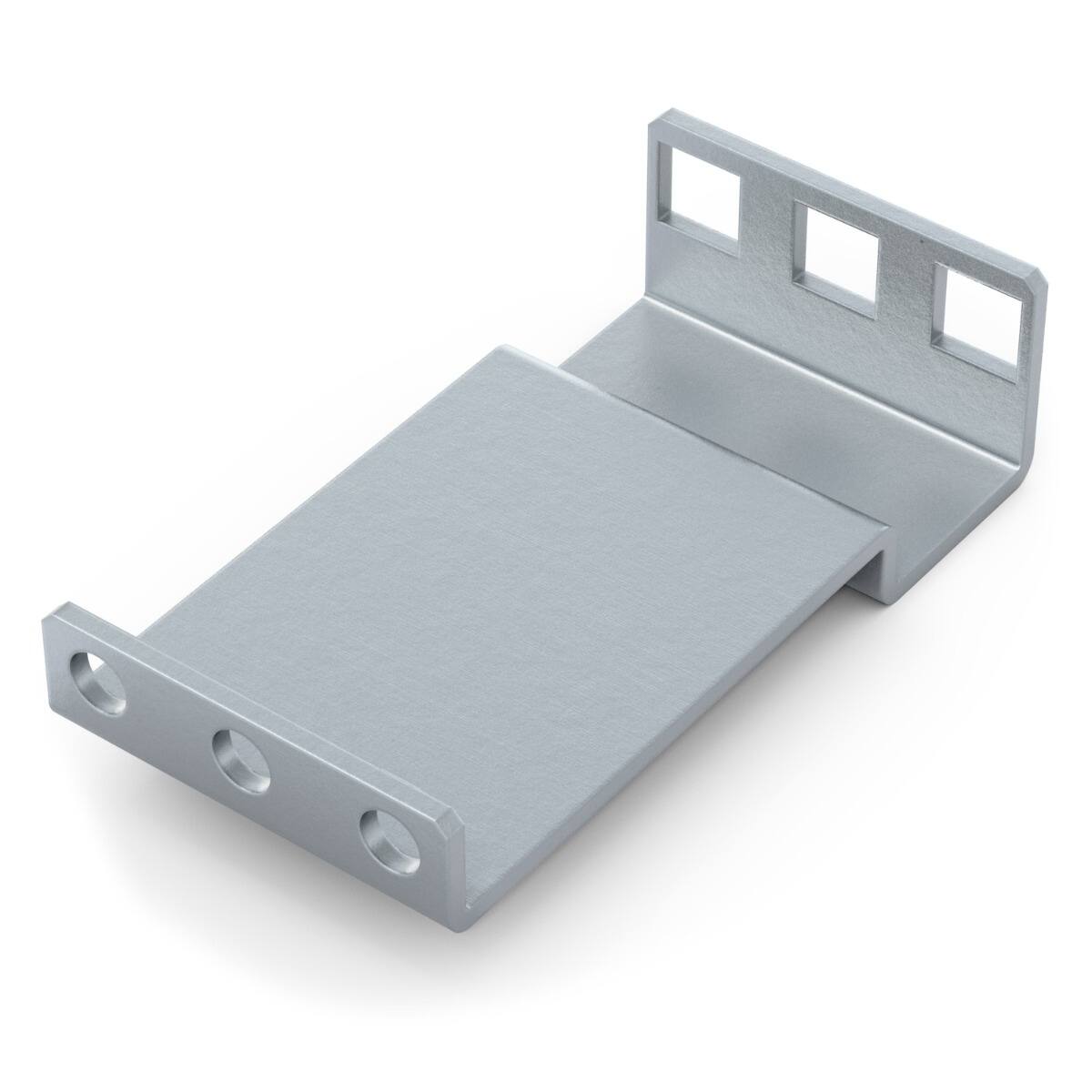 RackSolutions 1U Adapter Bracket, 4 Bends, 3.50 in Depth, Adjustable ...