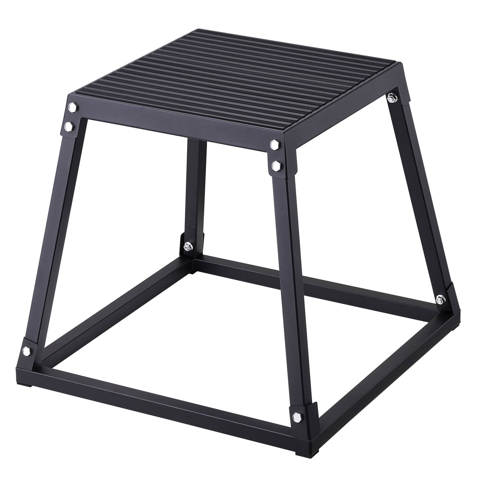 Vevor Plyometric Jump Box, 18 Inch Plyo Box, Steel Plyometric Platform ...