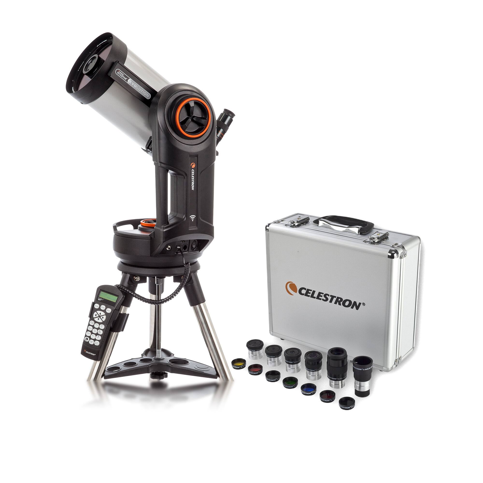 Fujifilm Celestron NexStar Evolution 6 Inch SCT GoTo Telescope + 1.25 ...