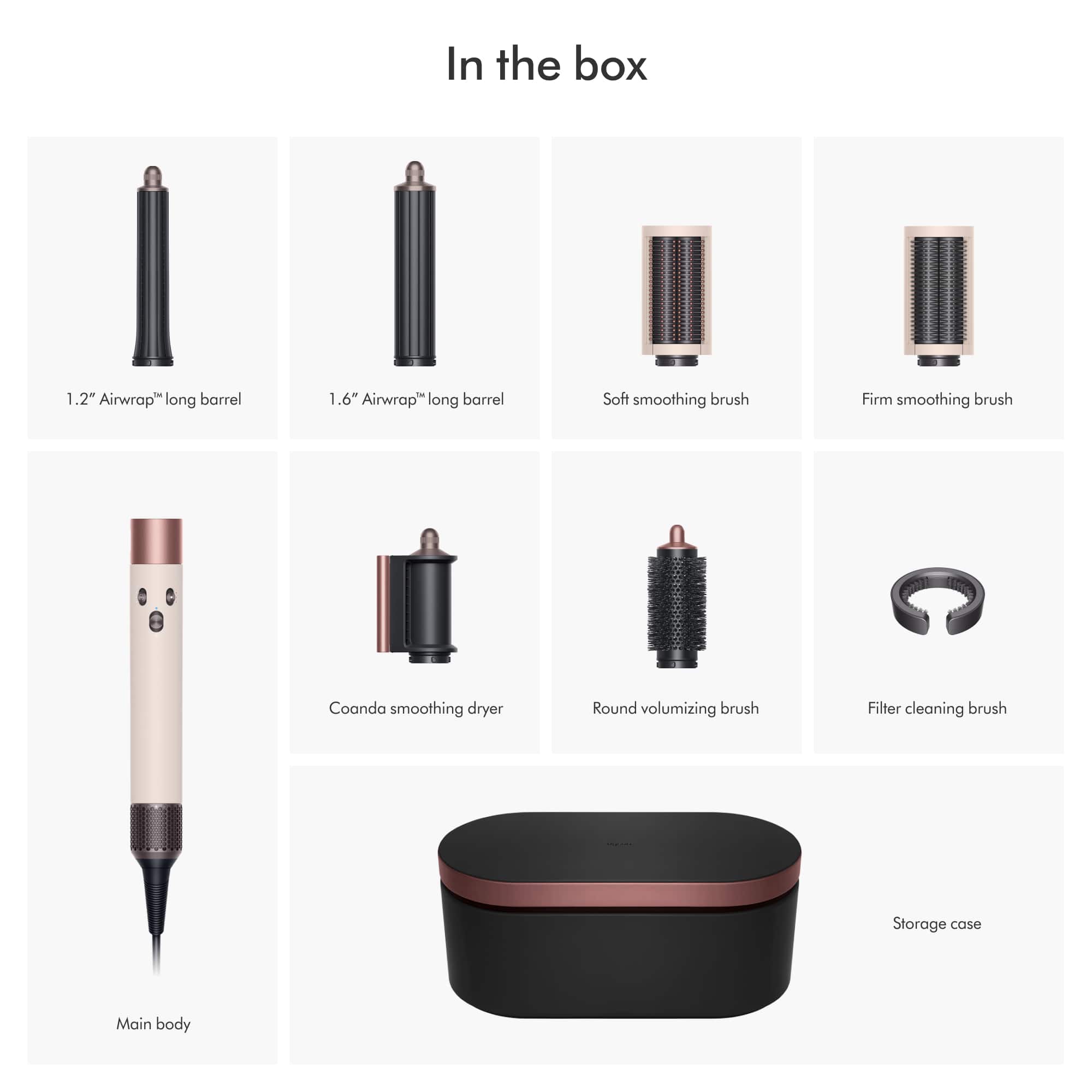 Best Buy: Dyson Airwrap multi-styler Complete Long Ceramic Pink & Rose ...