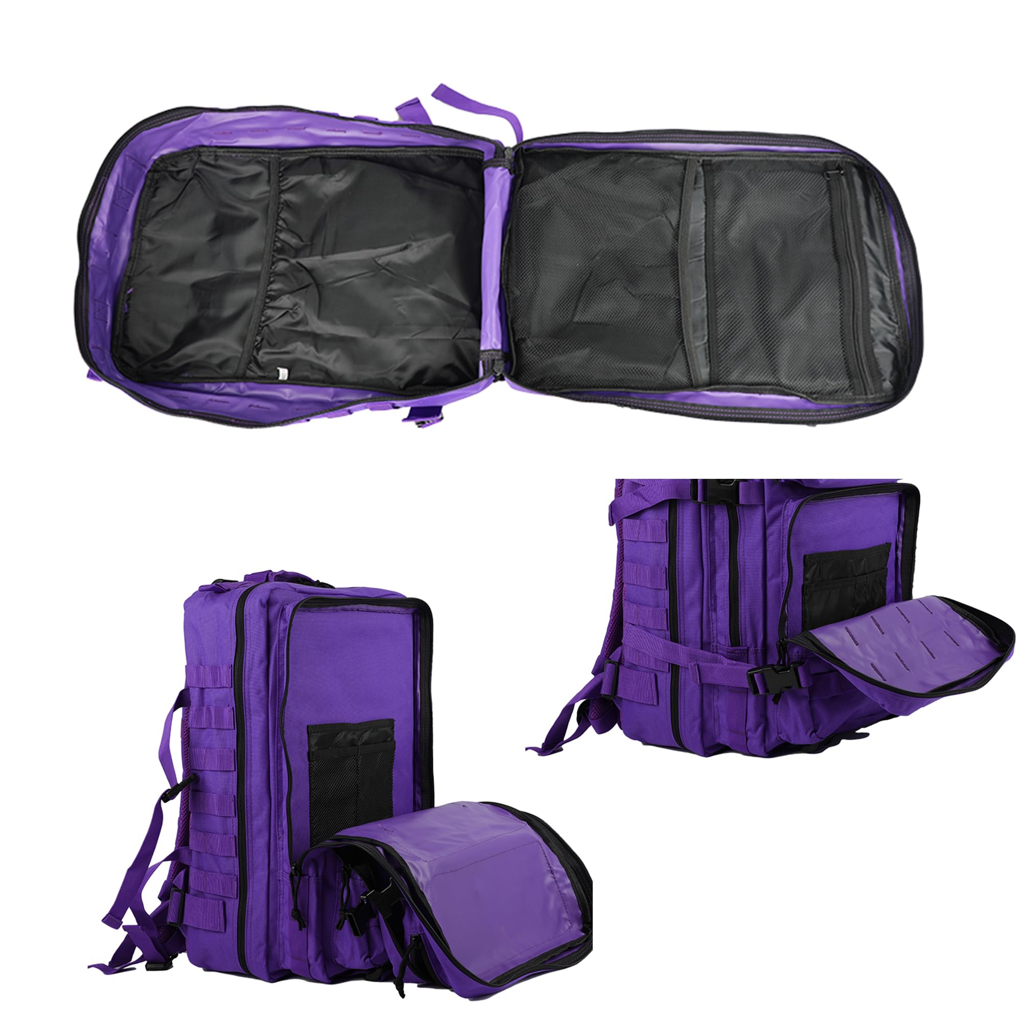 Cozy Serene 45l Backpack For Men & Women Out Bag Assault Pack Molle ...