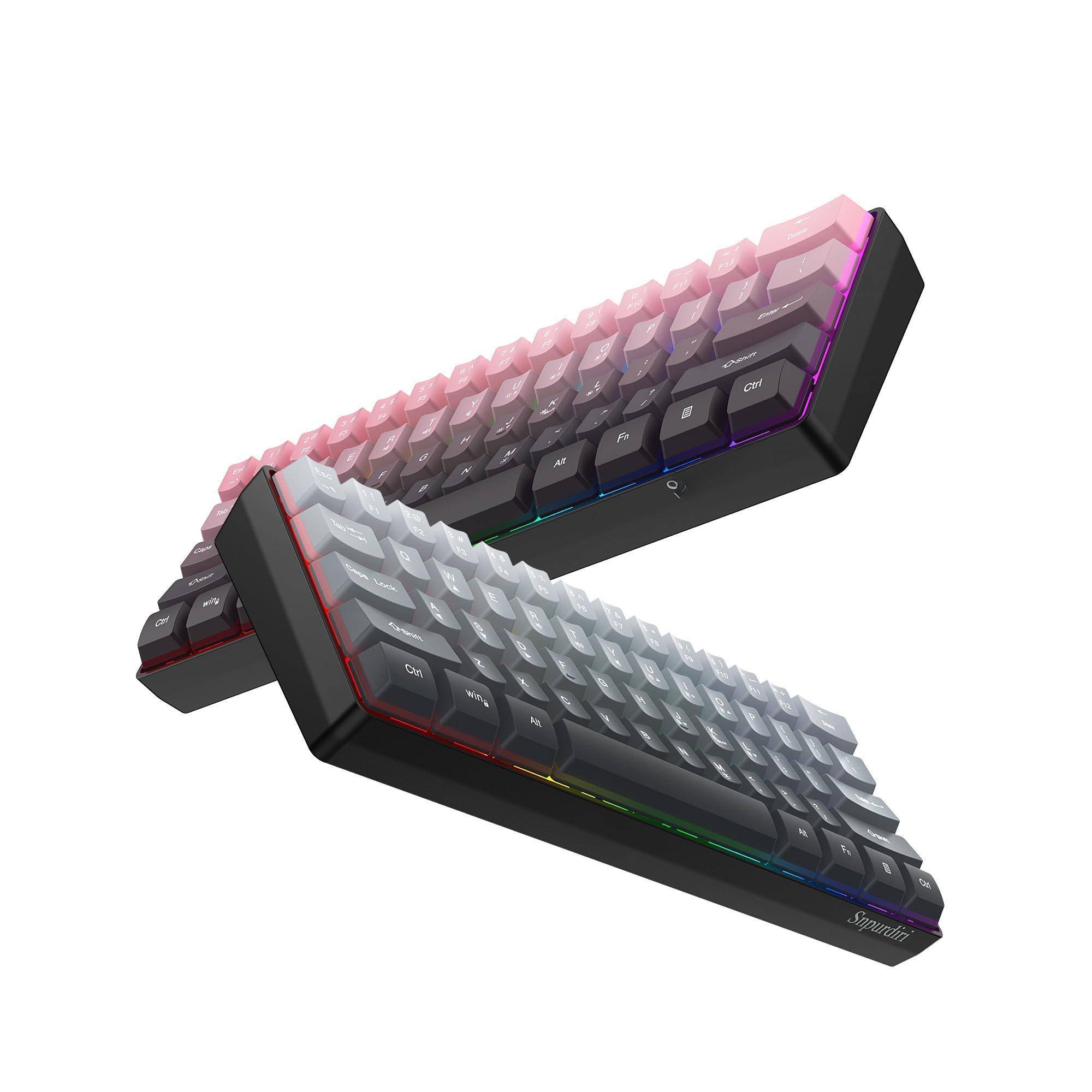 Cedar Assembly 60 Wired Gaming Rgb Backlit Ultra compact Small For ...