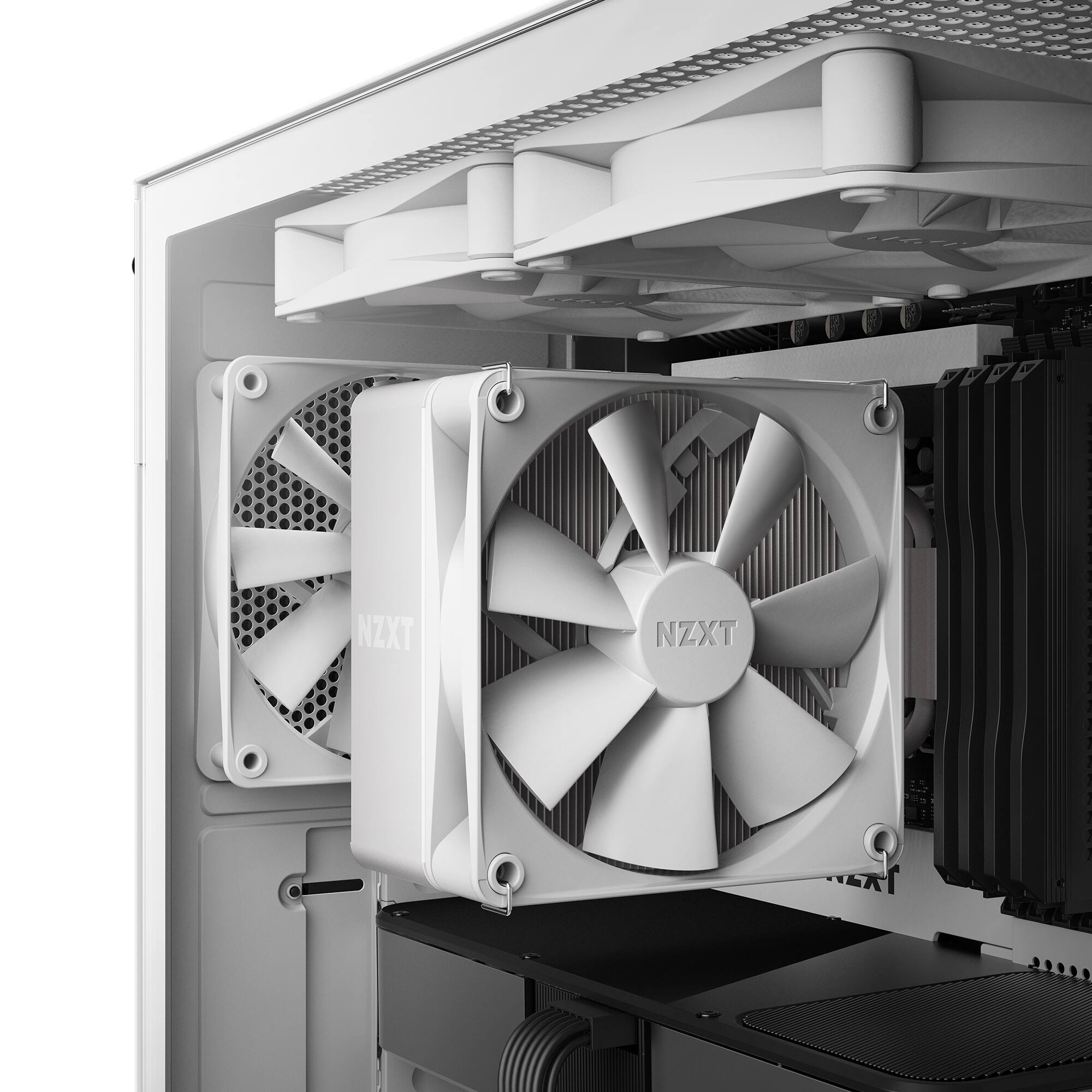 NZXT T120 CPU Air Cooler White RC-TN120-W1 - Best Buy NZXT T120 CPU Air Cooler White RC-TN120-W1 - Best Buy