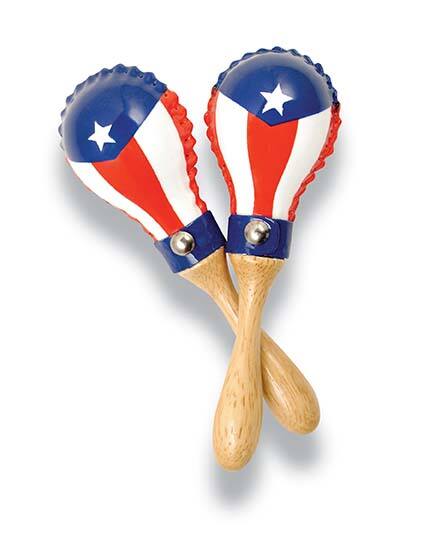 Latin Percussion Mini Rawhide Maracas PR Flag LP285-PR - Best Buy