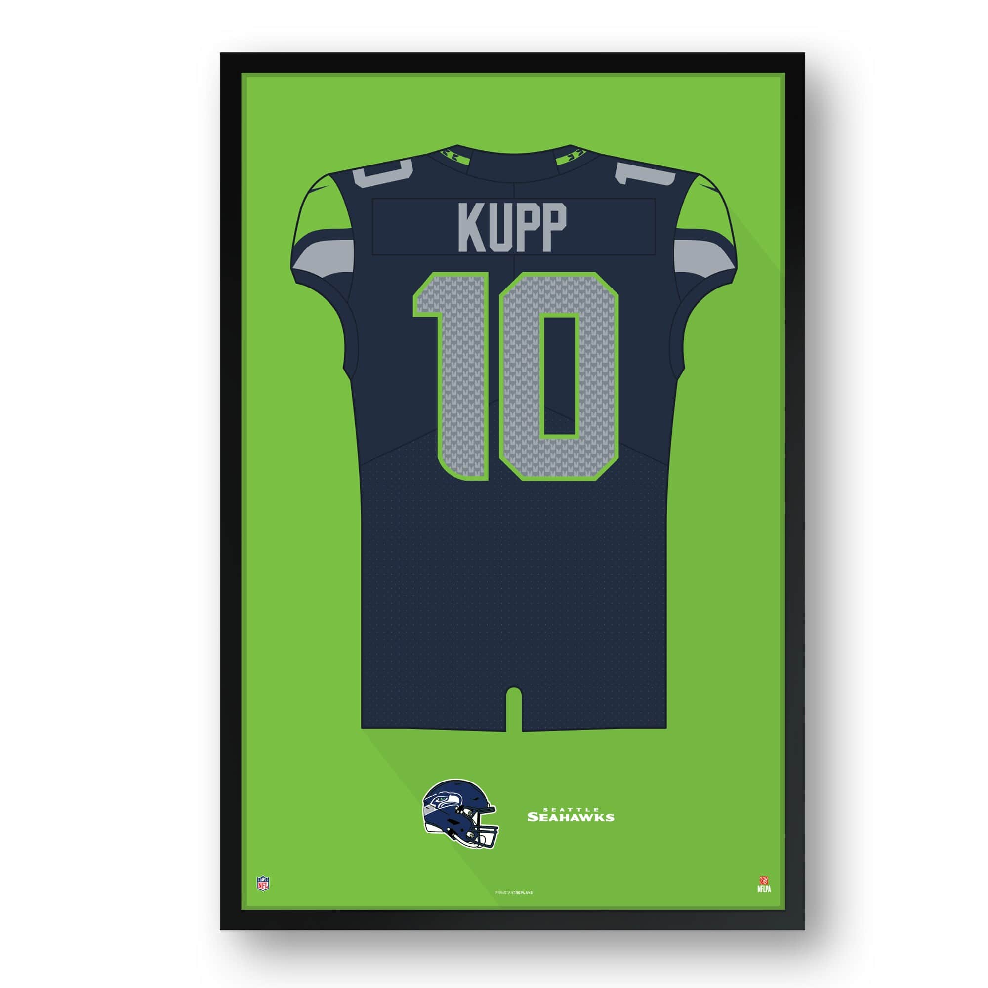 Cooper Sporticulture - Kupp Seattle Seahawks Facsimile Signature Framed ...