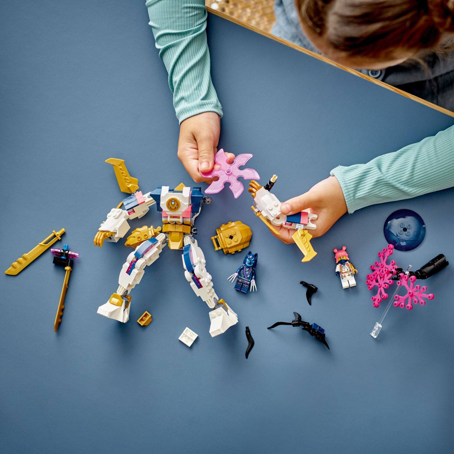 LEGO NINJAGO Sora’s Elemental Tech Mech Action Figure 71807 6470389 ...