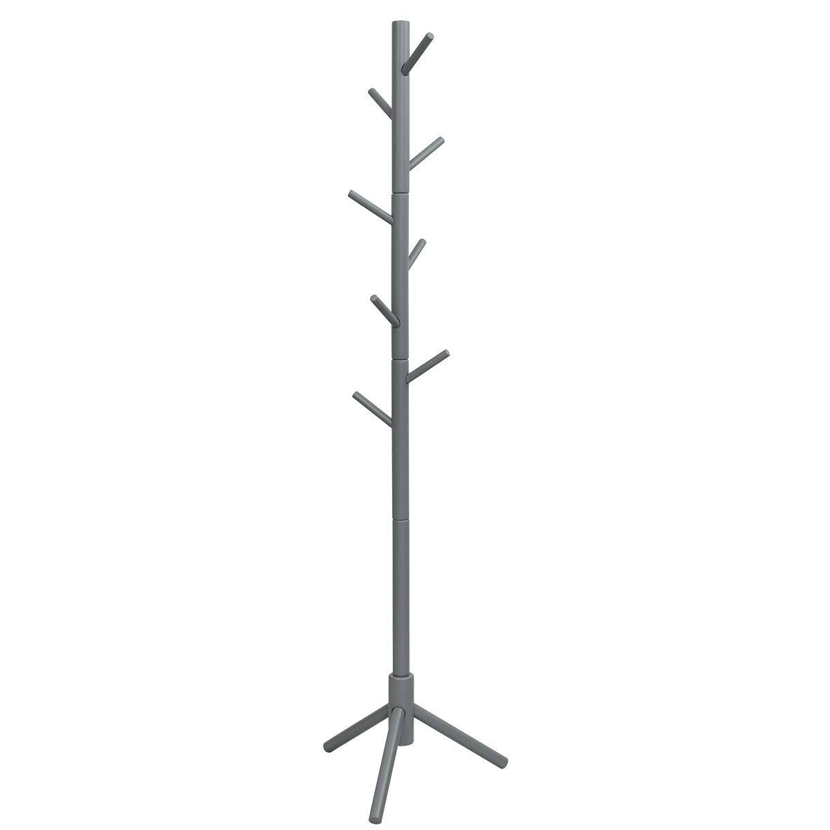 Hirose Alice Tangkula Coat Rack Freestanding Rubber Wood Coat Stand ...