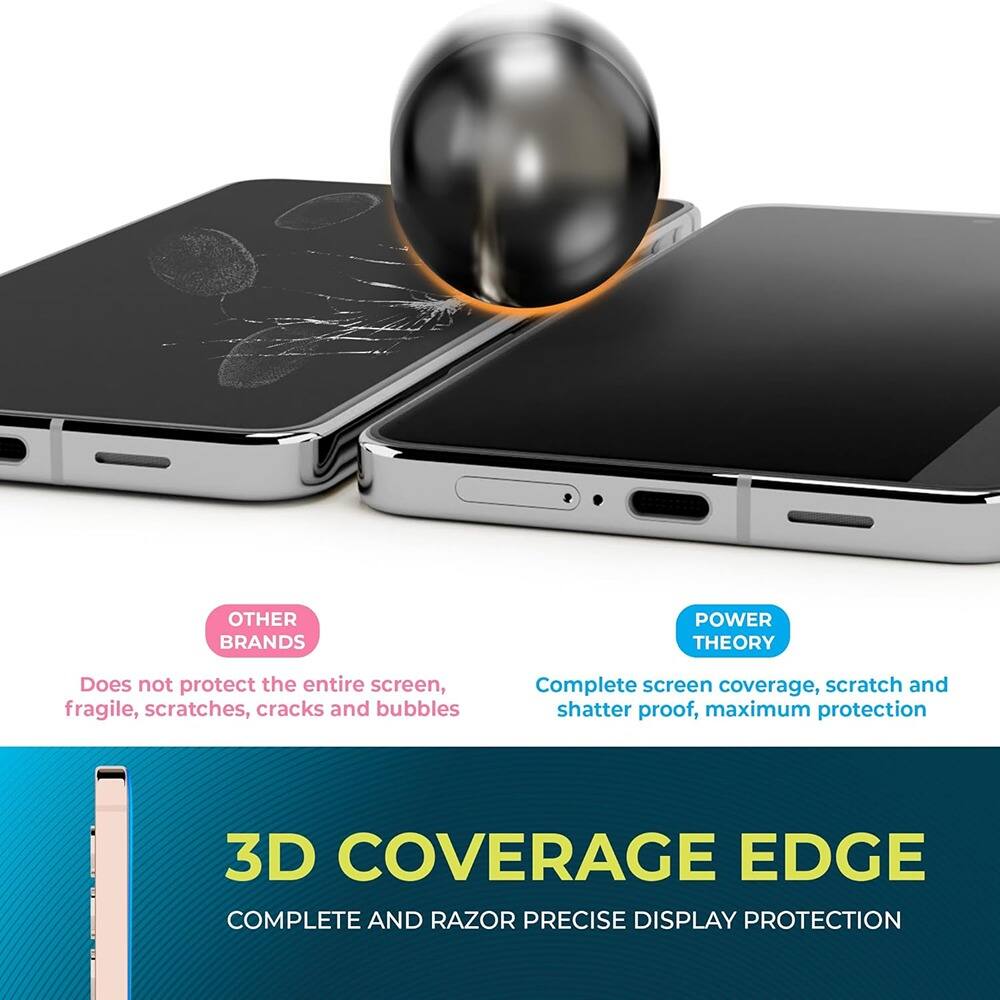 PARKER SLATER 2 Pack Privacy Screen Protector Compatible with iPhone 16 ...