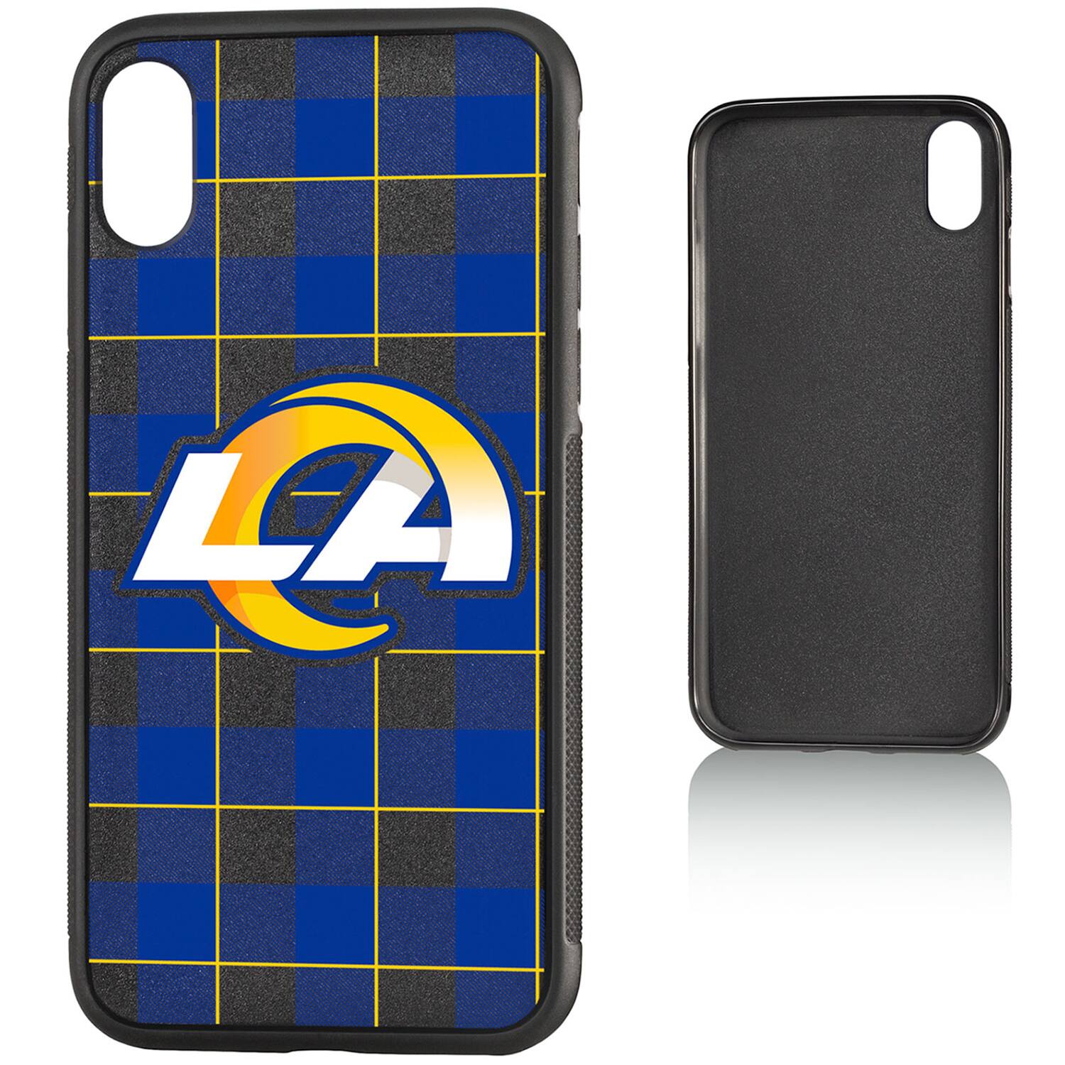 Keyscaper NFL Los Angeles Rams iPhone Plaid Design Bump Case 11 Pro Max ...