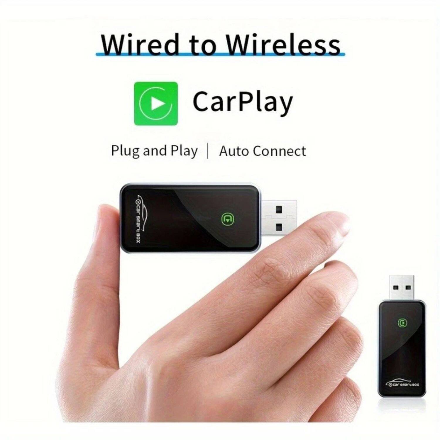 Stock Preferred Wireless CarPlay USB Adapter – Effortless Plug and Play ...