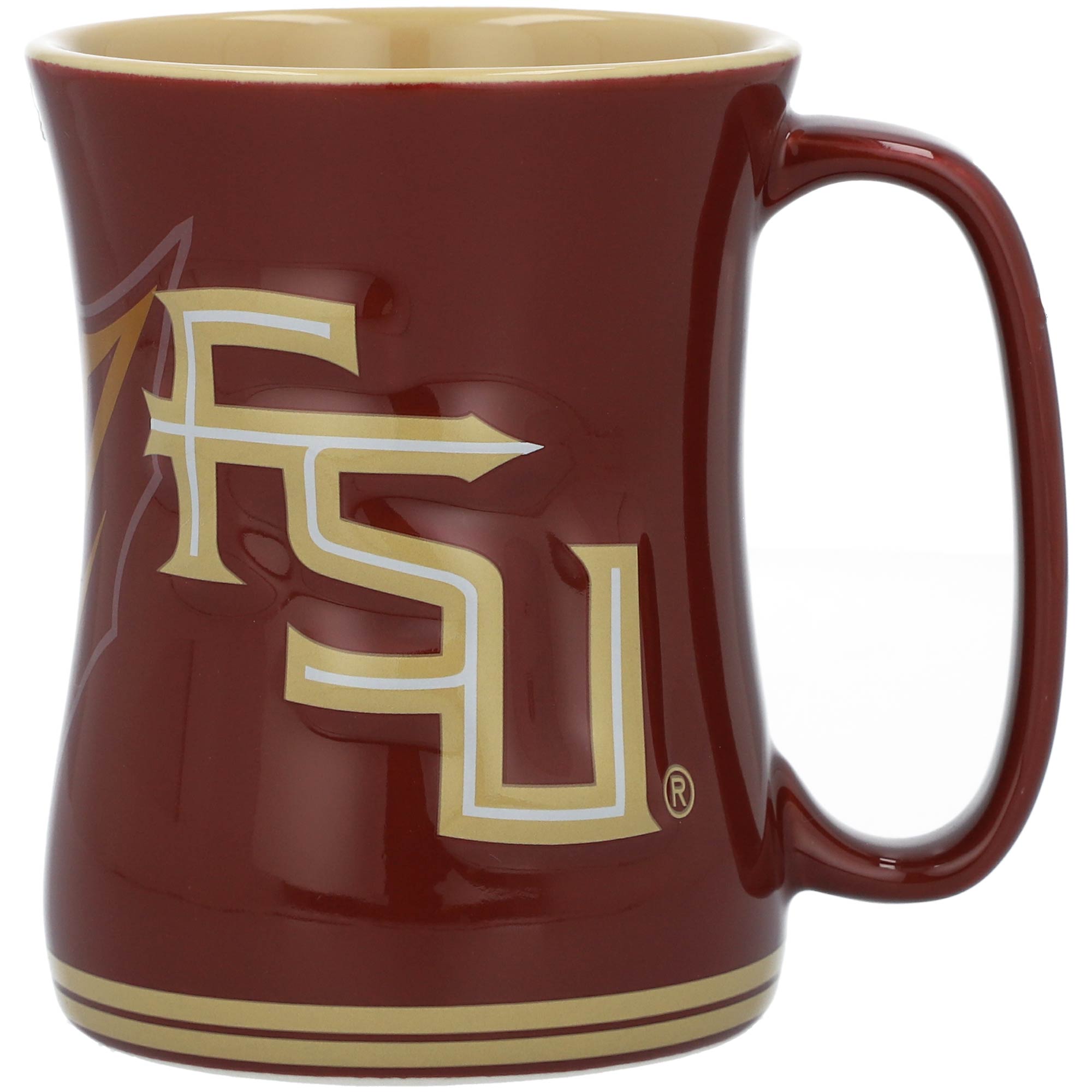 Indigo Falls Florida State Seminoles 16oz. Sculpted Barista Mug Garnet ...