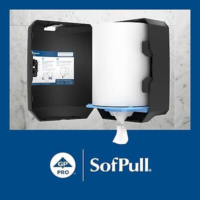 SofPull Junior Centerpull Paper Towels, 1 ply, 275 Sheets/Roll, 8 Rolls ...