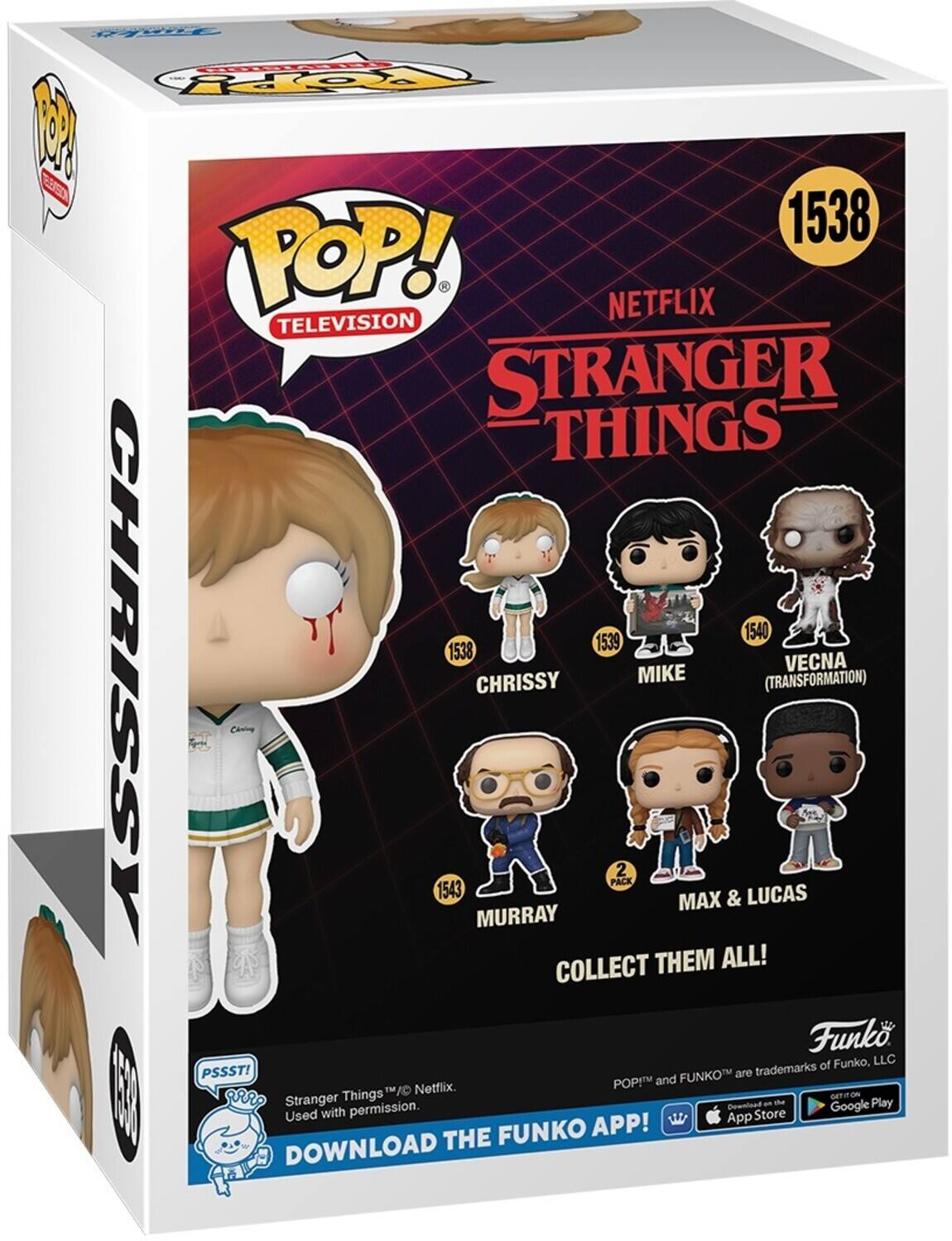 Funko Pop! Stranger Things: Season Chrissy Floating Bloody Multicolor ...