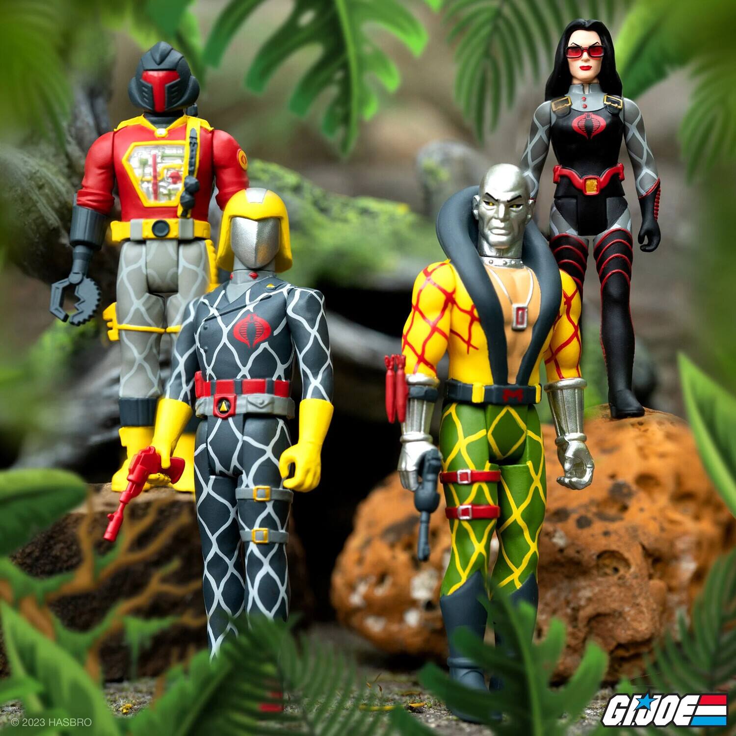Super7 G.I. Joe ReAction Figures Wv 6 Python Patrol Baroness ...