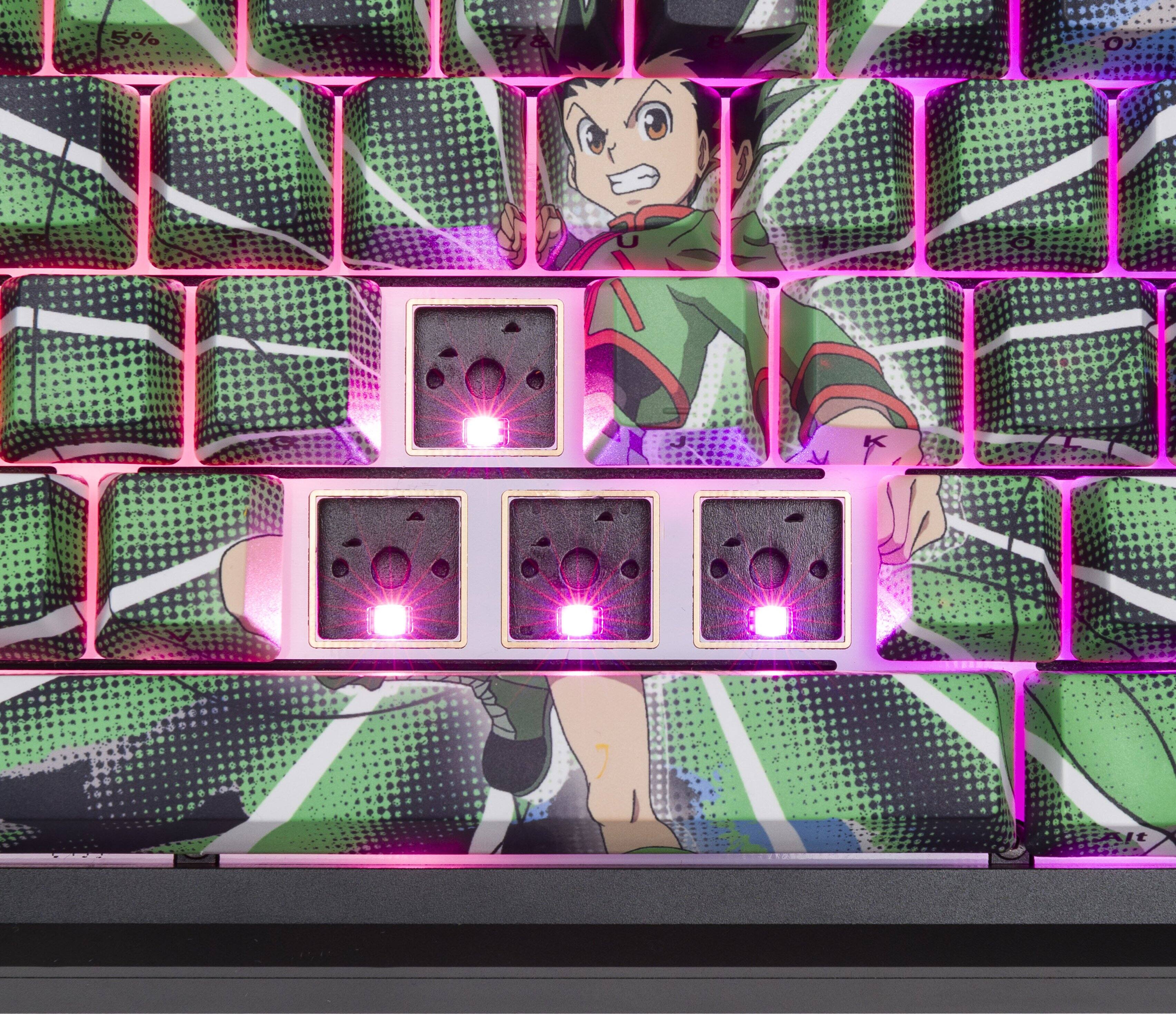 Higround Hunter x Hunter Summit 2.0 65 65% Wired Mechanical Pre Lubed ...