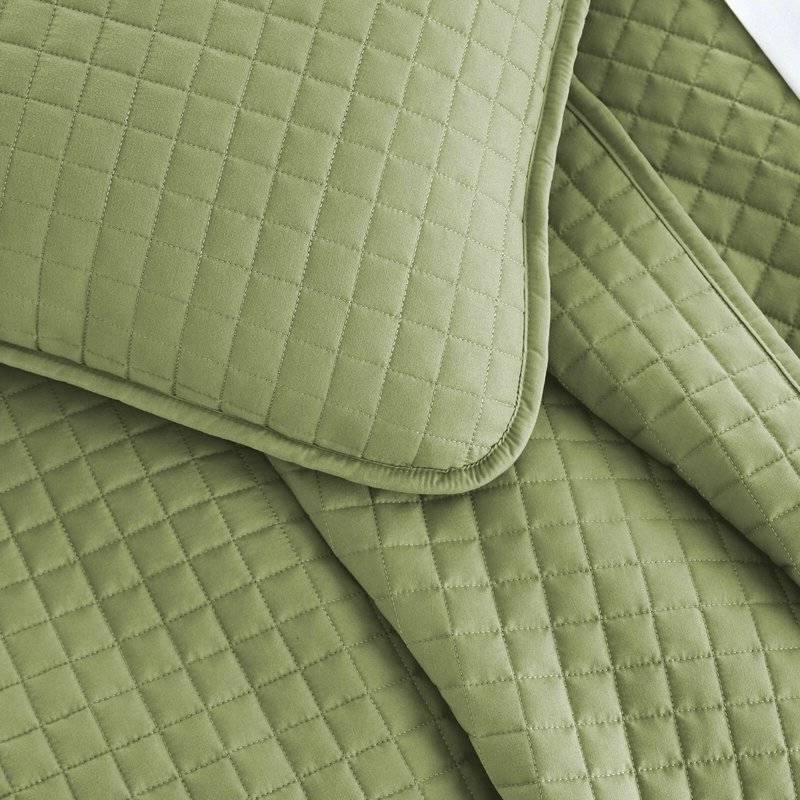 Hivvago Full/Queen Lightweight Ultra Soft 3 Piece Microfiber Quilt Set ...
