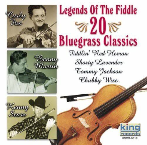 Various Artists Legends Of The Fiddle: 20 Bluegrass Favorites COMPACT ...