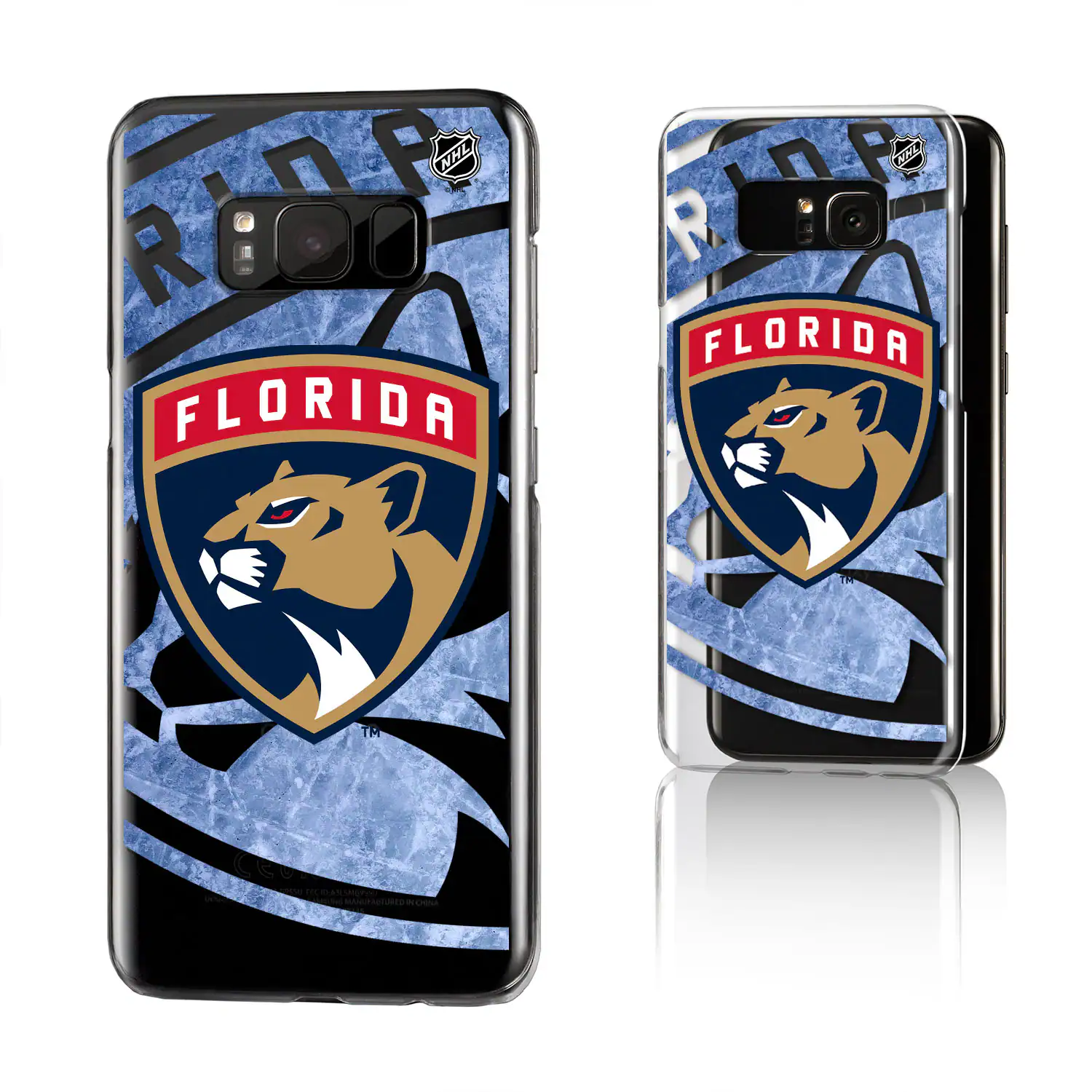 Keyscaper NHL Florida Panthers Galaxy Clear Ice Case S25 Ultra ...