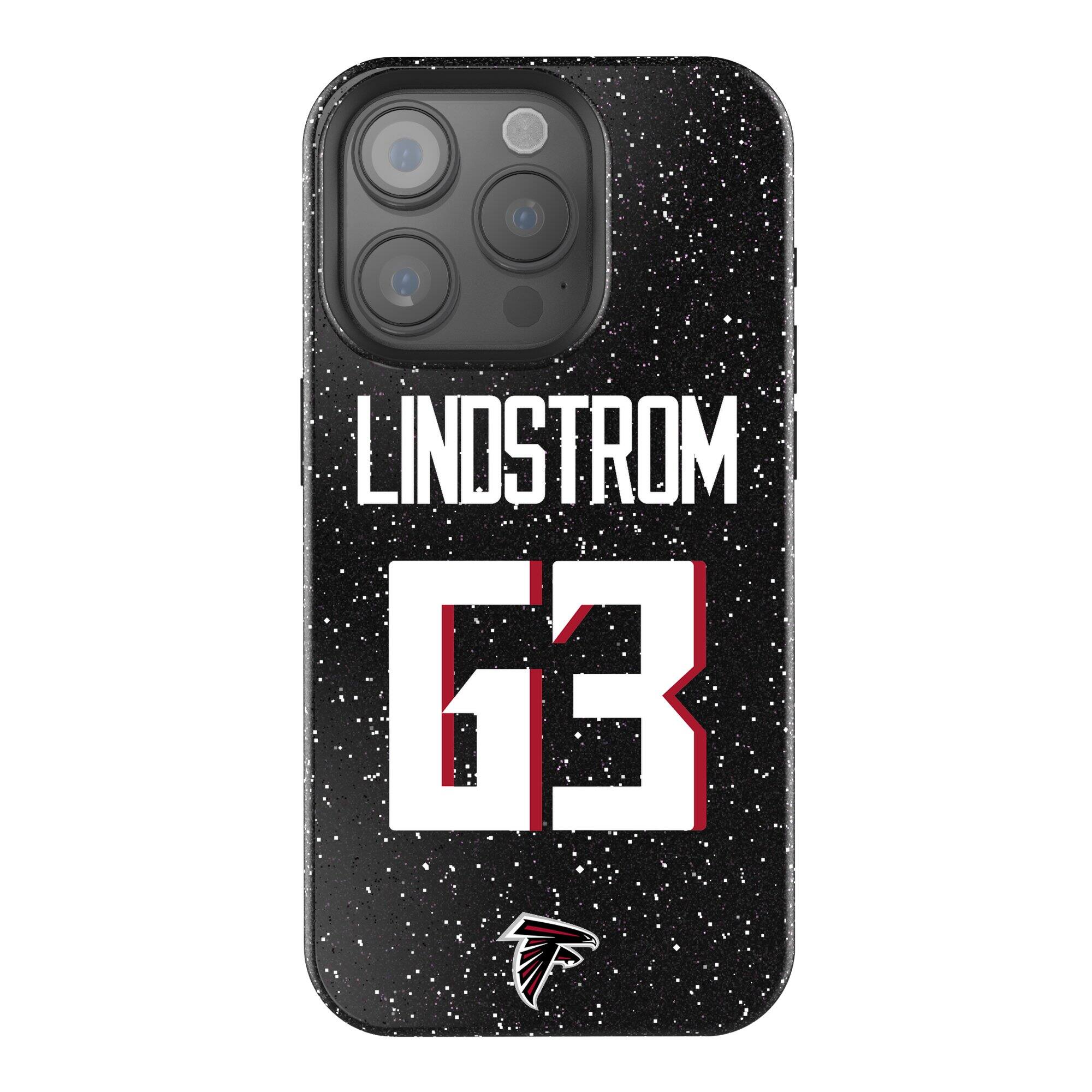 Keyscaper NFL Chris Lindstrom Atlanta Falcons Bling iPhone Case 16 Pro ...