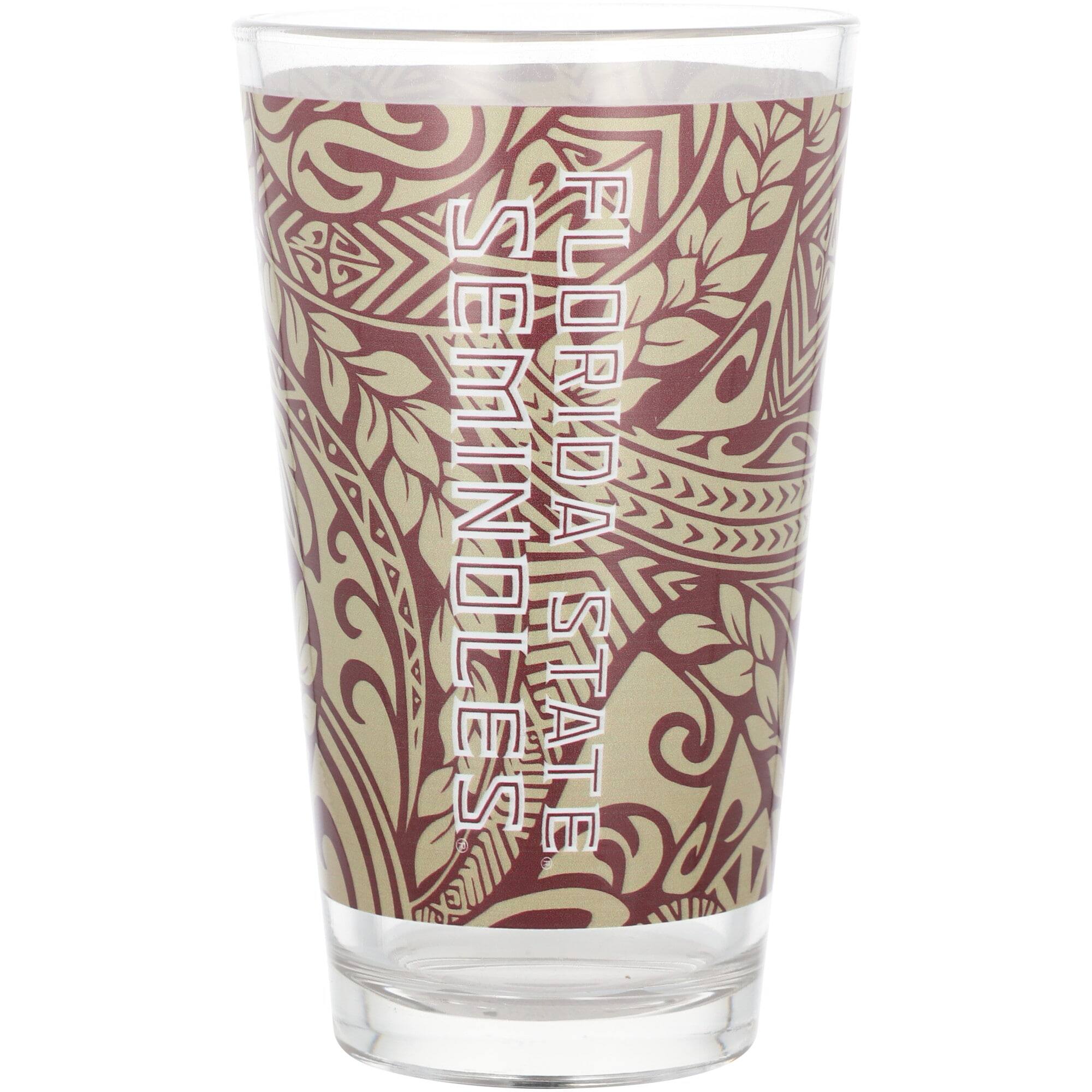 Indigo Falls Florida State Seminoles 16oz. Ohana Pint Glass Multicolor ...