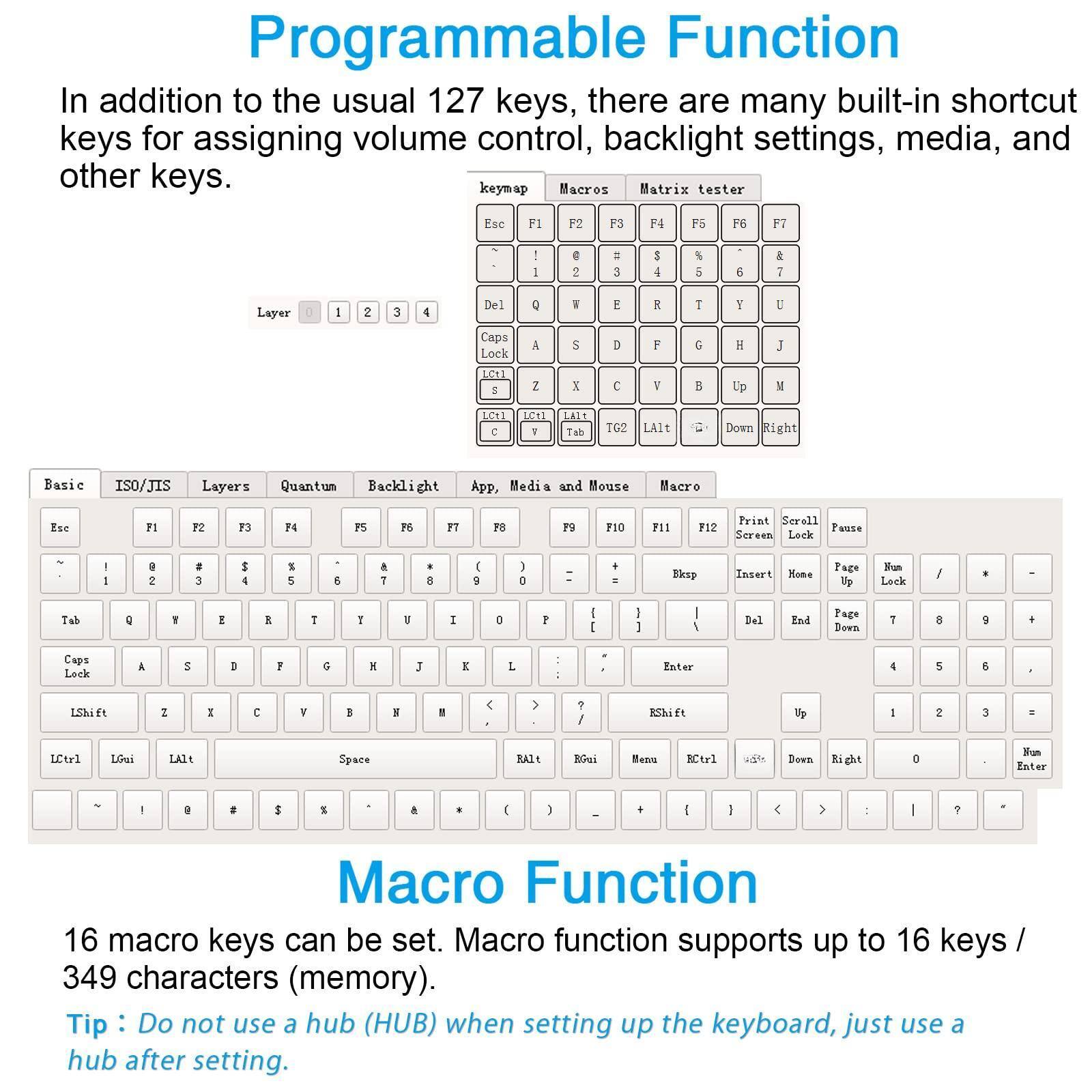 Comfort Essence One Handed Mechanical Gaming 48 key Fully Mini Keypad Usb Macro With Rgb Led ...
