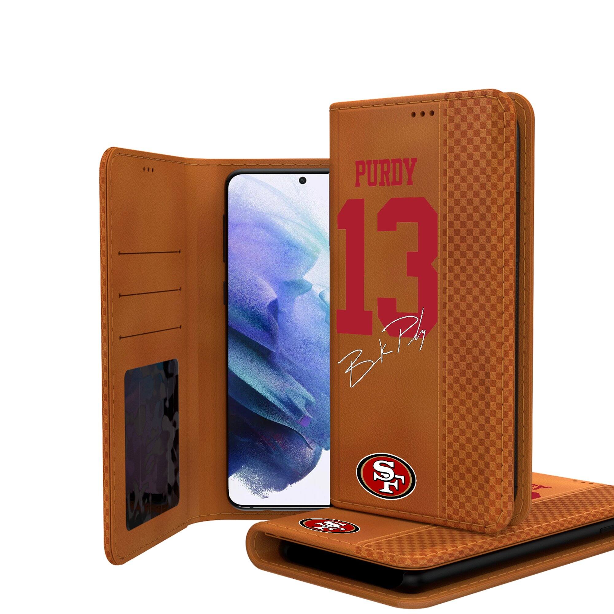 Keyscaper NFL Brock Purdy San Francisco 49ers Galaxy Folio Case S22 ...