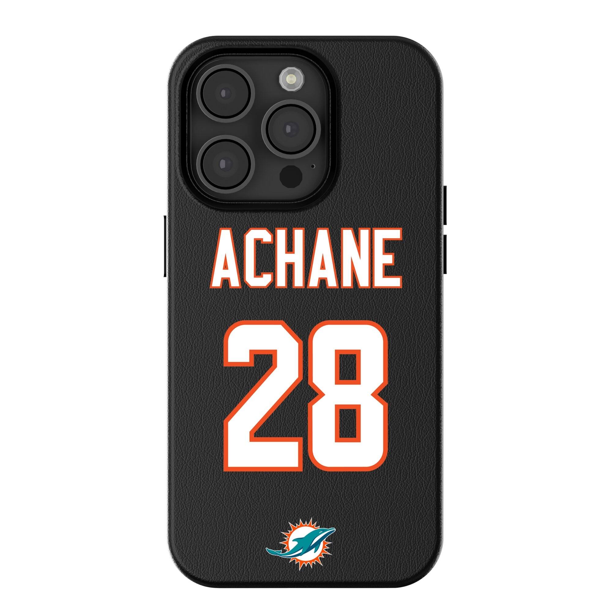 Keyscaper NFL De Von Achane Miami Dolphins iPhone Magnetic Bump Case 16 ...