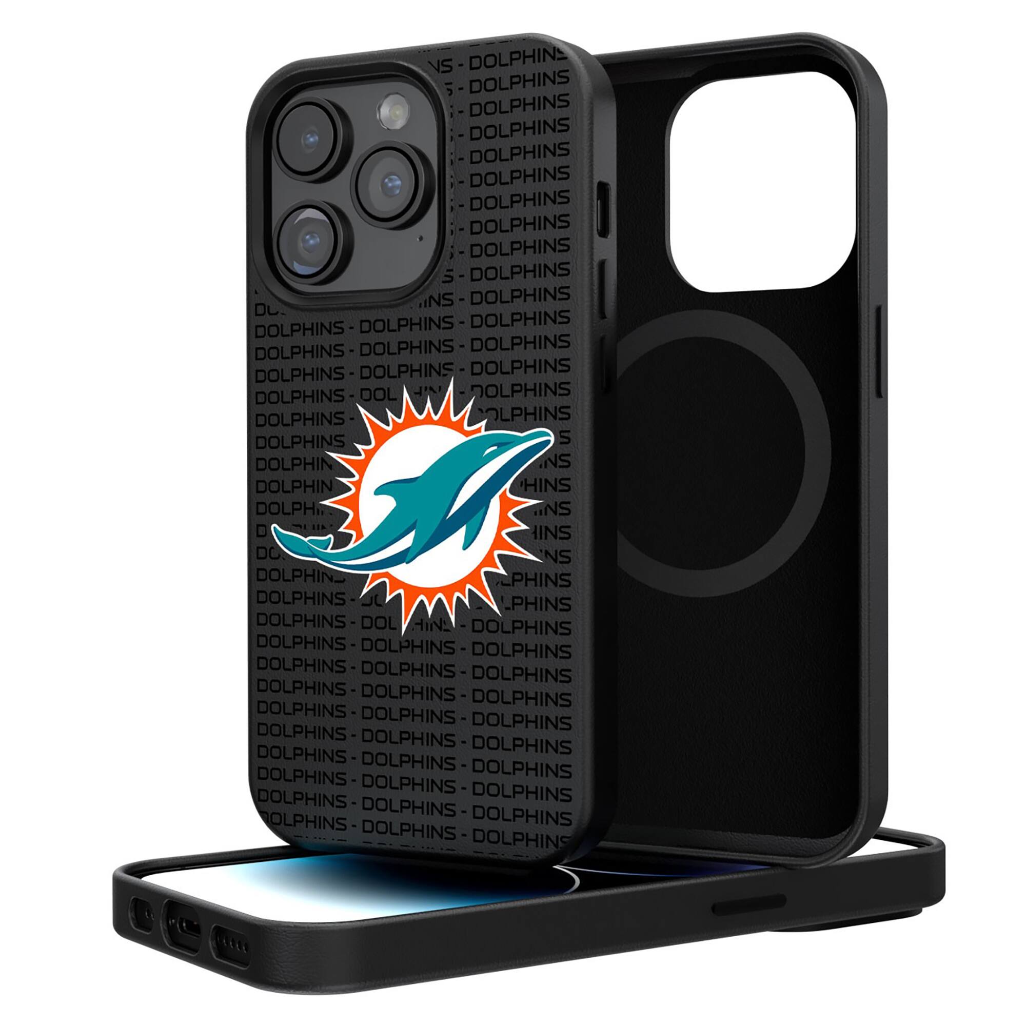 Keyscaper NFL Miami Dolphins Primary Logo iPhone Magnetic Bump Case 15 ...