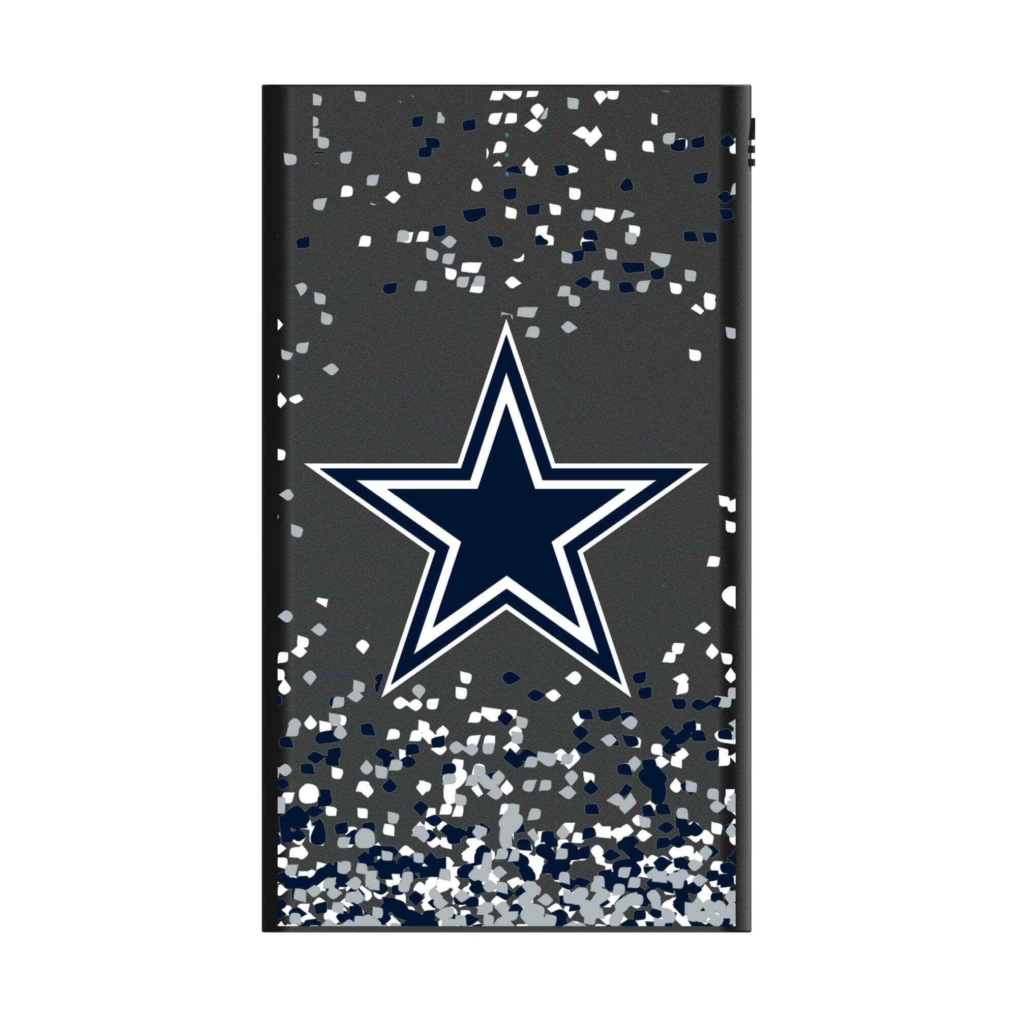 Keyscaper Dallas Cowboys 5000mAh Flat Powerbank Black 203928831 - Best Buy