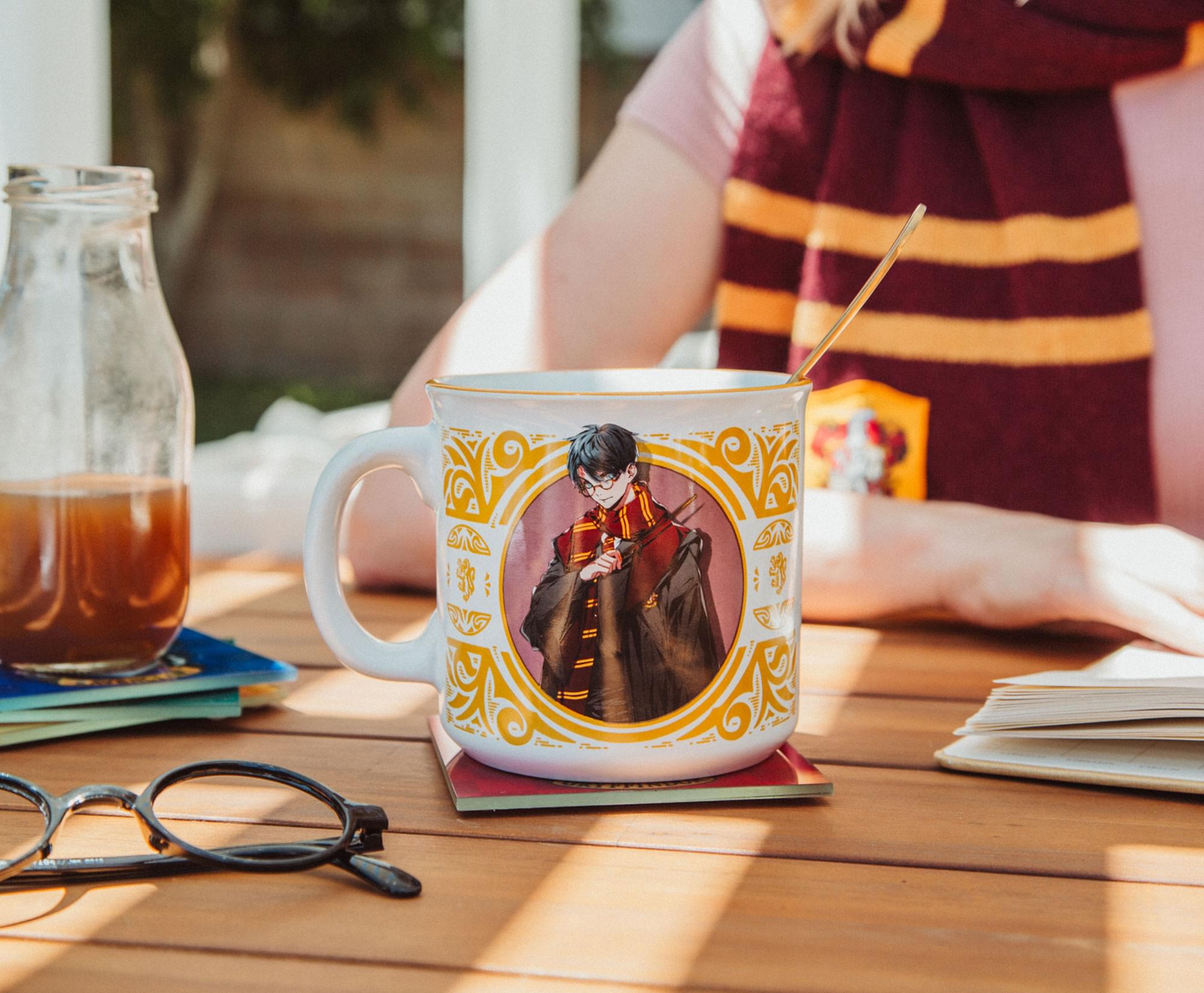 Harry Potter Anime Style Ceramic Camper Mug | Holds 20 Ounces Red ...