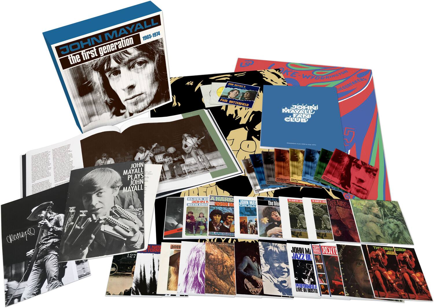 John Mayall First Generation 1965 1974 (Ltd 35CD Boxset/Book & Signed ...