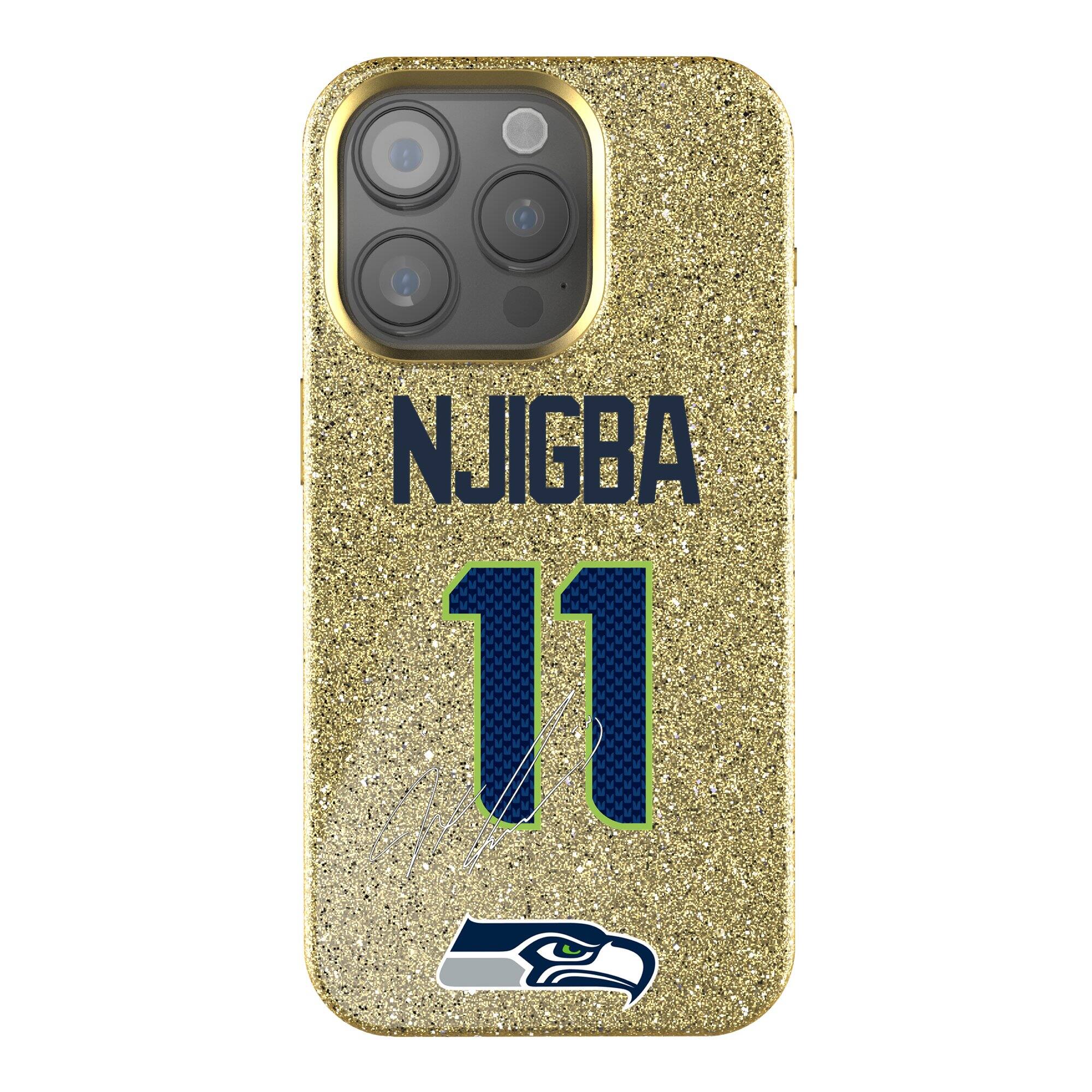 NFL Keyscaper - - Jaxon Smith-Njigba Seattle Seahawks Bling iPhone - 15 ...