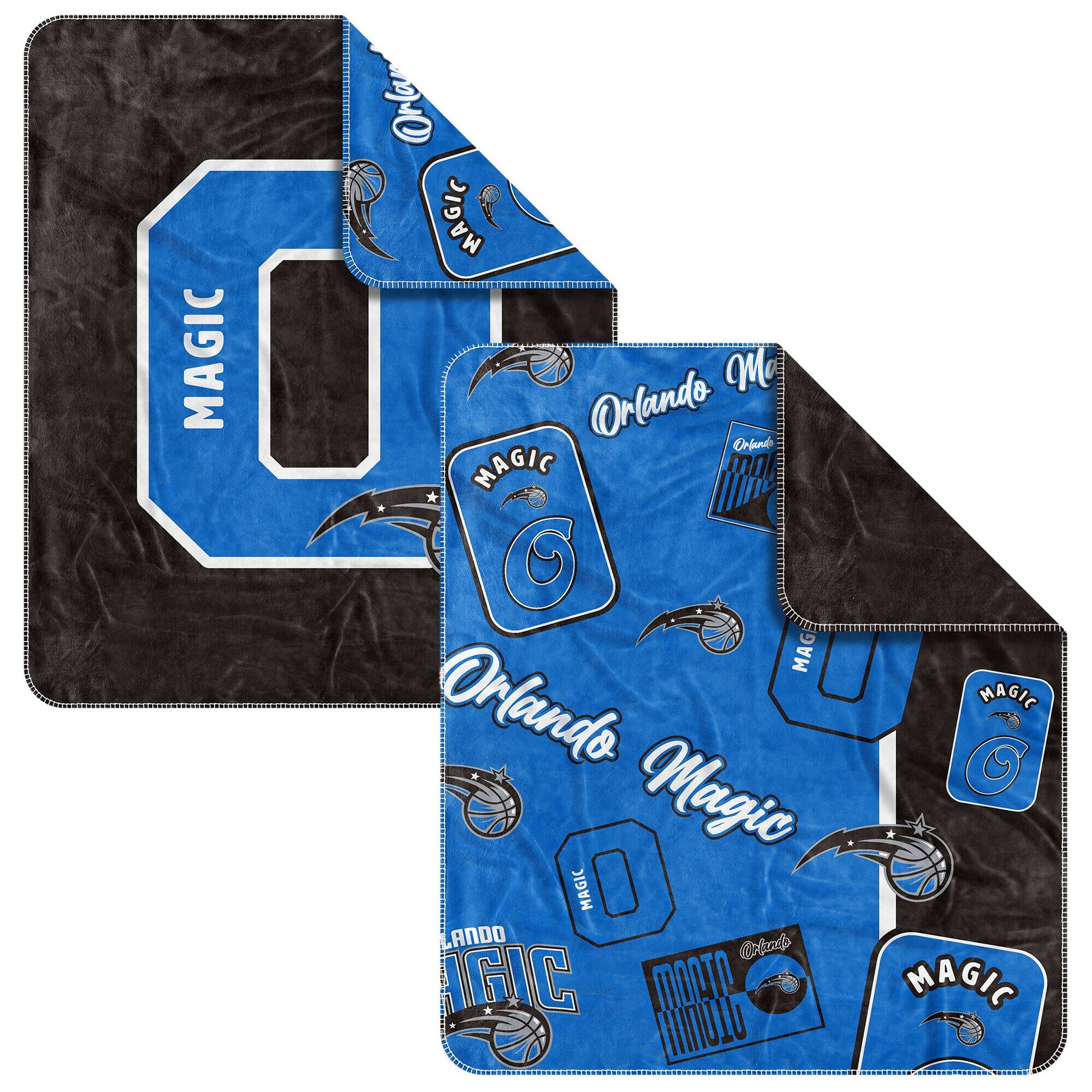 Logo Brands Orlando Magic 50" x 60" Dream Weave Throw Blanket Blue ...