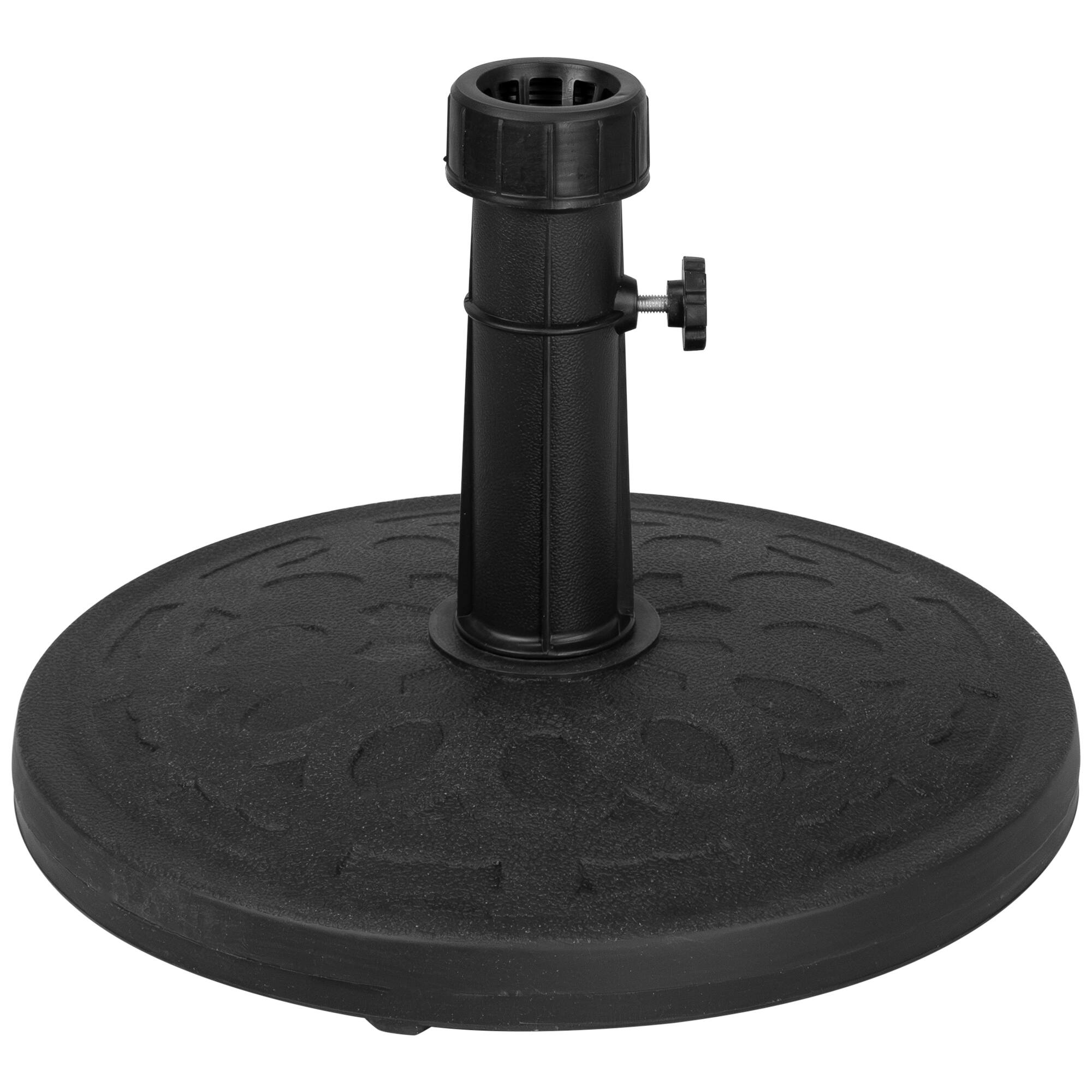 Northlight Geometric Pattern Round Base Stand for Patio Umbrellas 18 ...