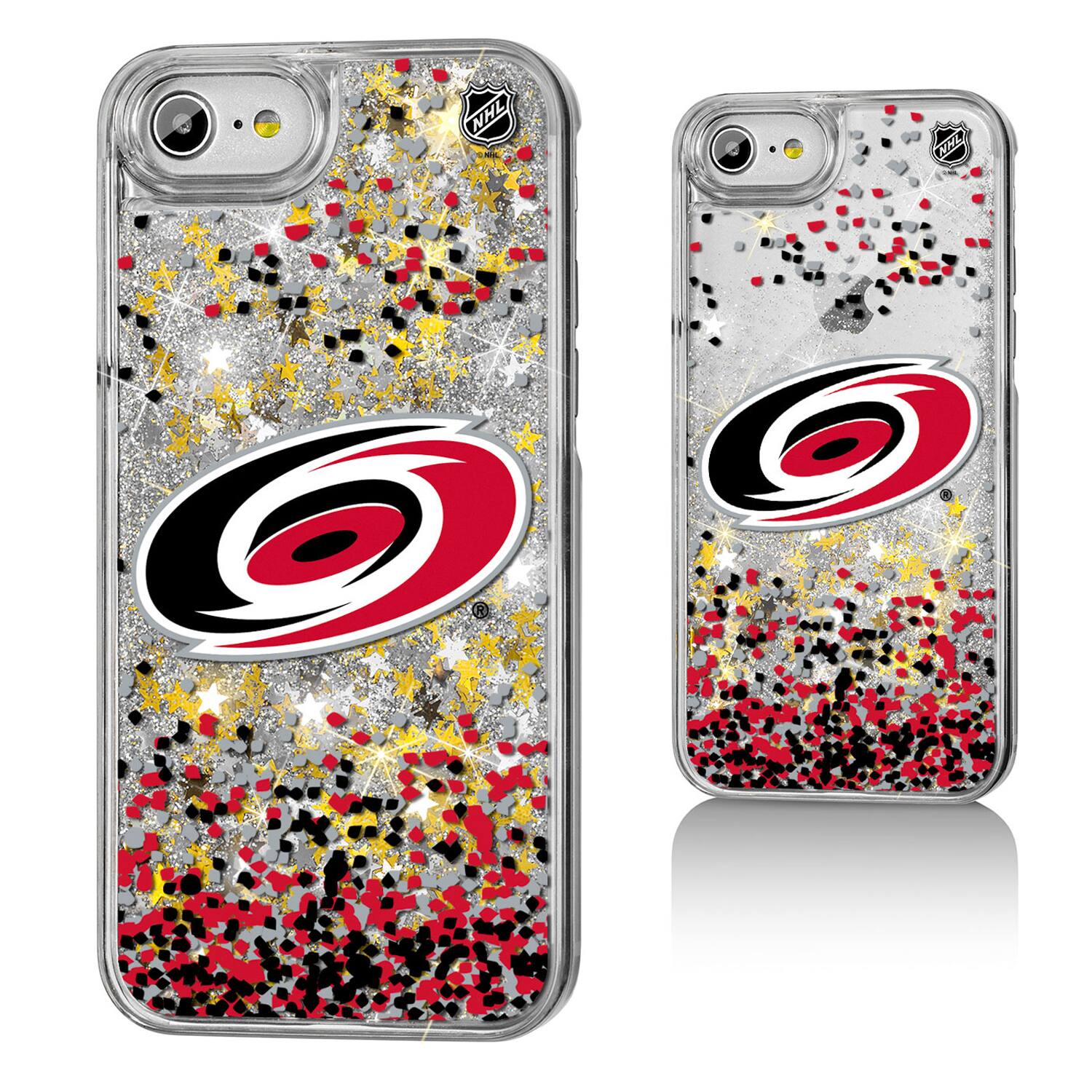 Keyscaper NHL Carolina Hurricanes iPhone Confetti Glitter Case 14 ...