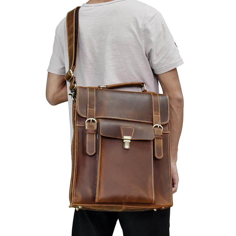 Steel Horse Leather The Vali Backpack | Handmade Vintage Leather Brown ...
