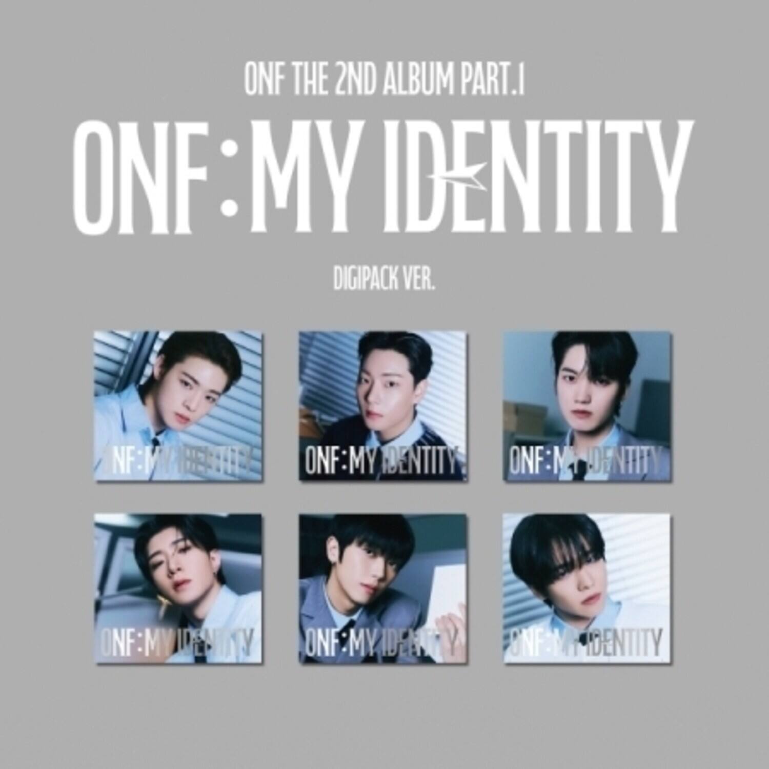 Onf Onf:My Identity Digipack Album incl. 16pg Photobook, 2 Photocards ...