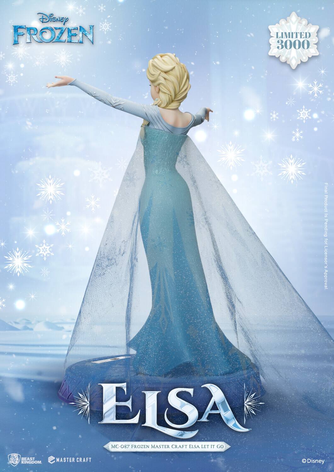 Beast Kingdom Master Craft Frozen Elsa Let It Go COLLECTIBLES ...