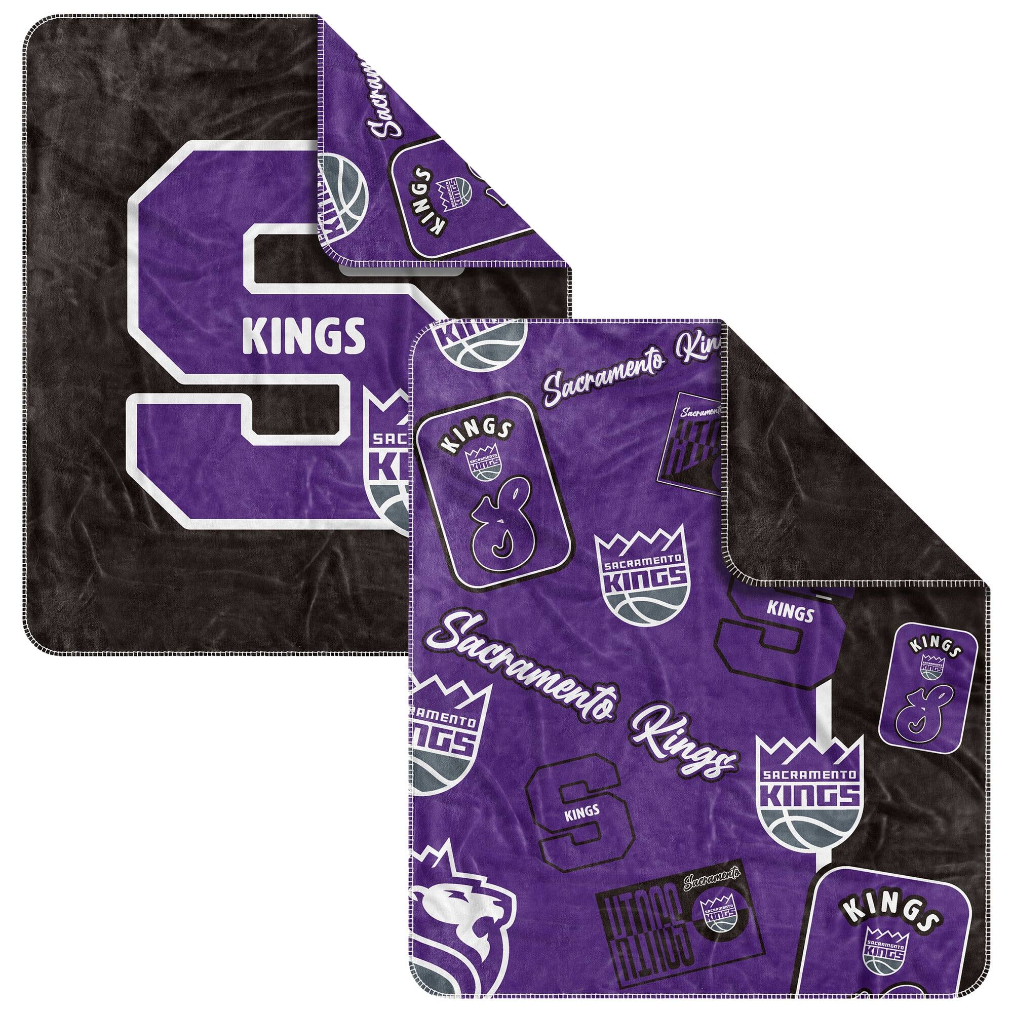 Logo Brands Sacramento Kings 50" x 60" Dream Weave Throw Blanket Purple 202626165 - Best Buy