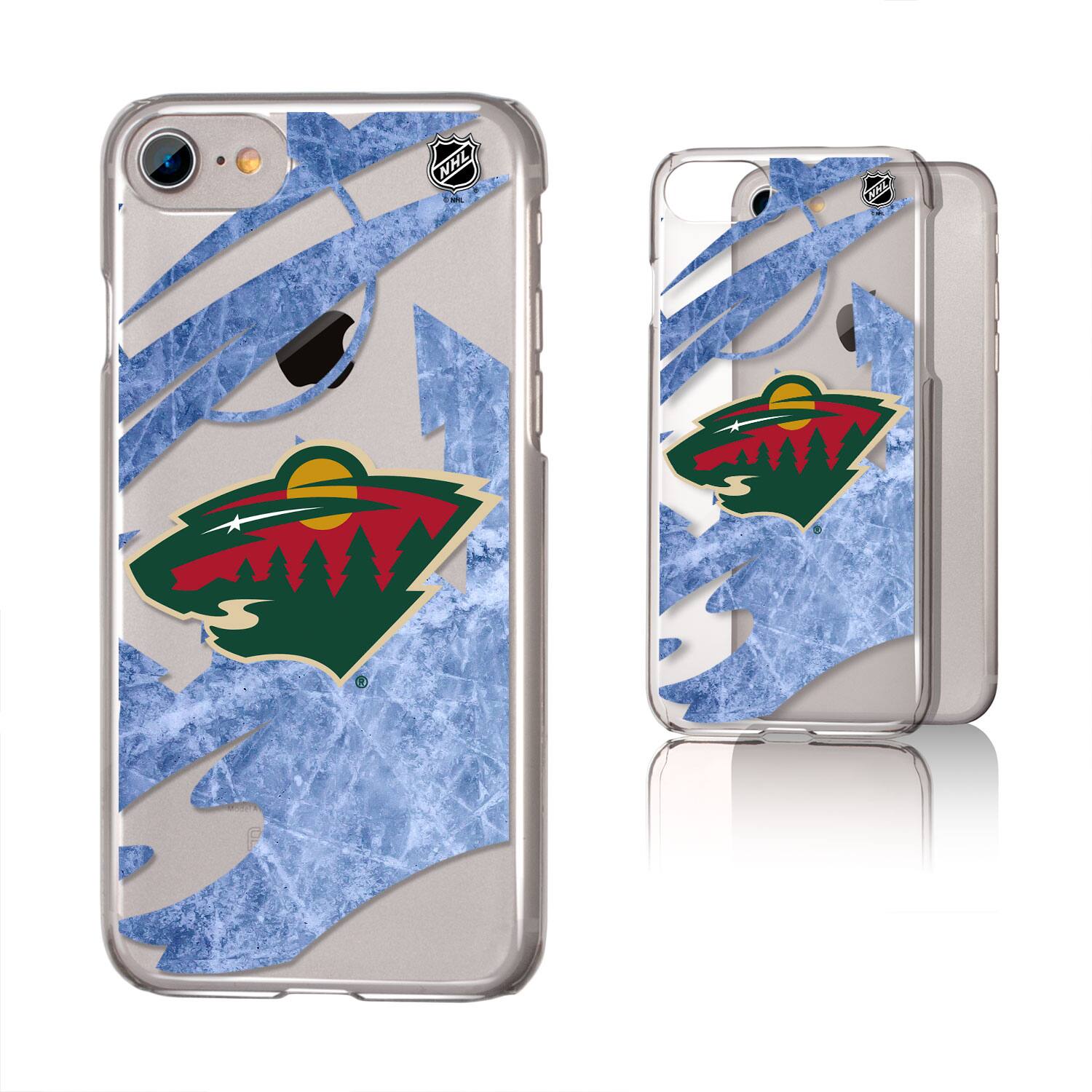 Keyscaper NHL Minnesota Wild iPhone Clear Ice Case Multicolor 4015833 ...