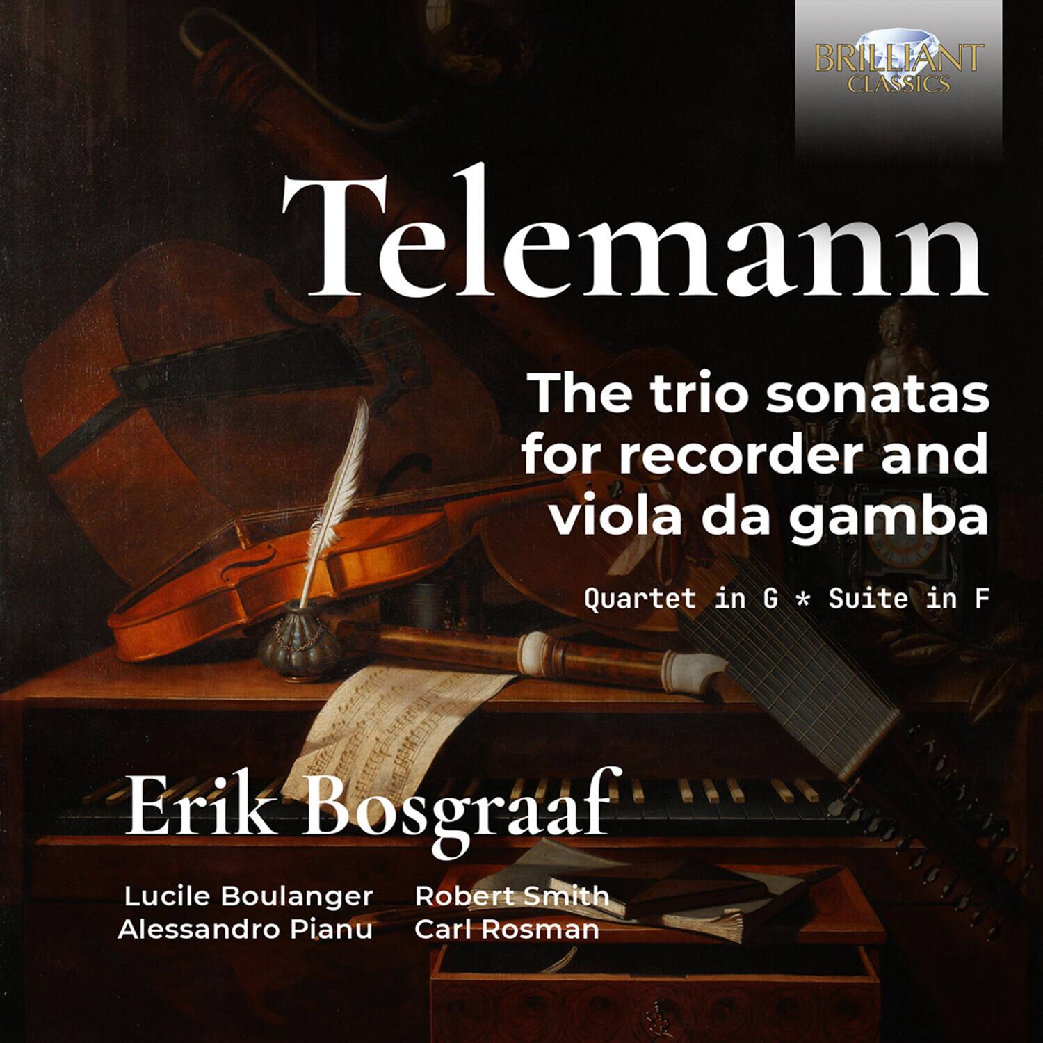 Erik Bosgraaf Trio Sonatas for Recorder COMPACT DISCS [CD] - Best Buy