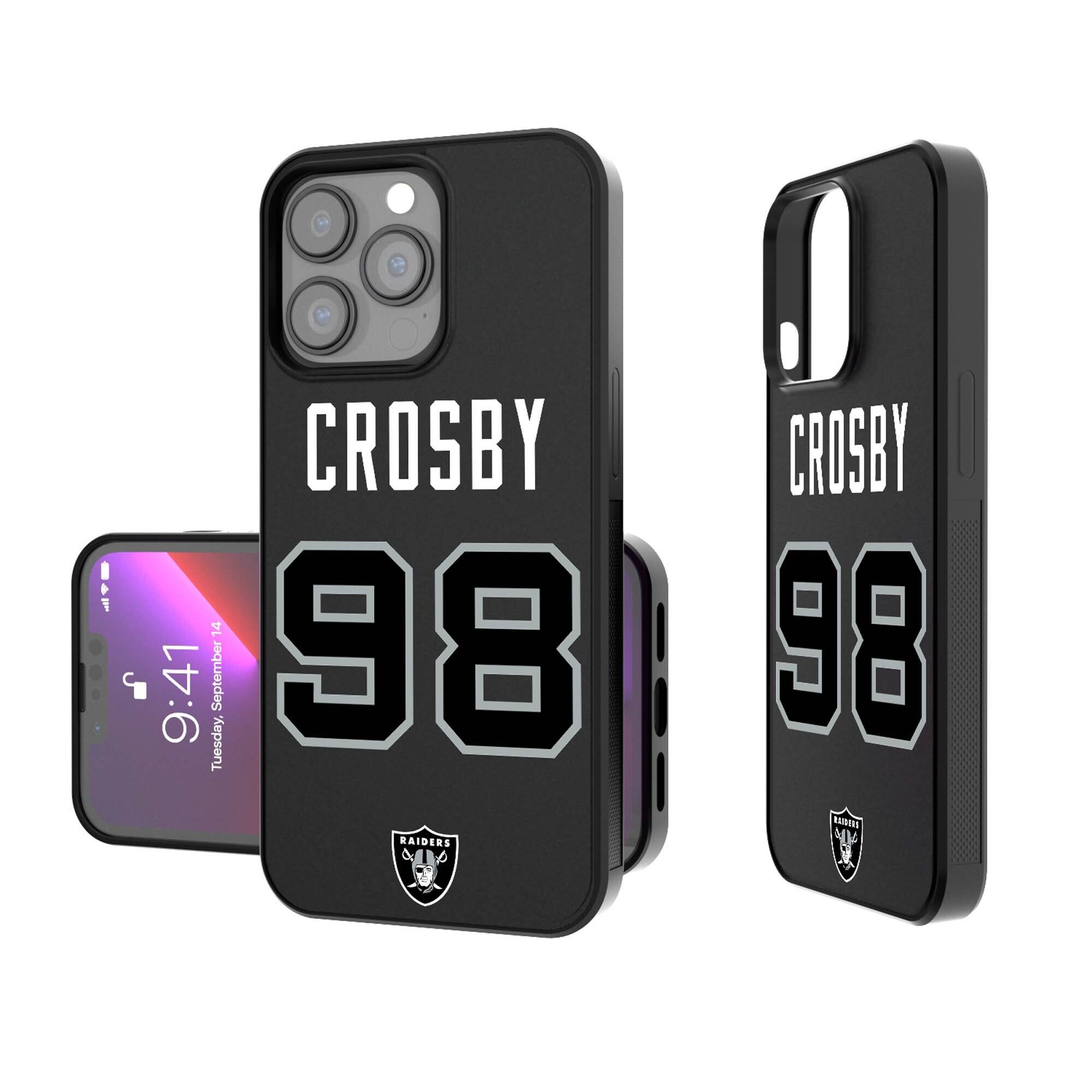 Keyscaper NFL Maxx Crosby Las Vegas Raiders iPhone Bump Case 15 Pro Max ...