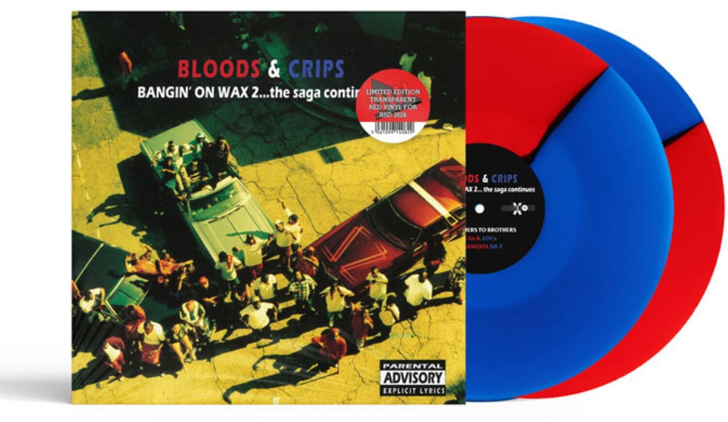 Bloods & Crips Bangin' On Wax 2 The Saga Continues VINYL LP - Best Buy