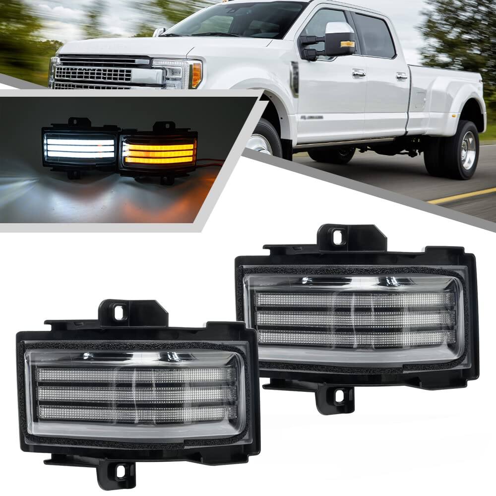 COTTAGE pcs sequential led side mirror marker light ford super duty ...
