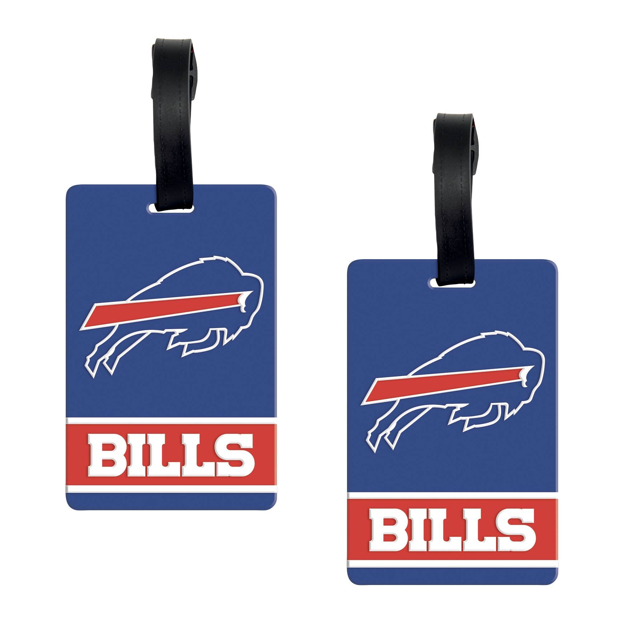 WinCraft Buffalo Bills Luggage Tag 2 Pack Multicolor 203428973 - Best Buy