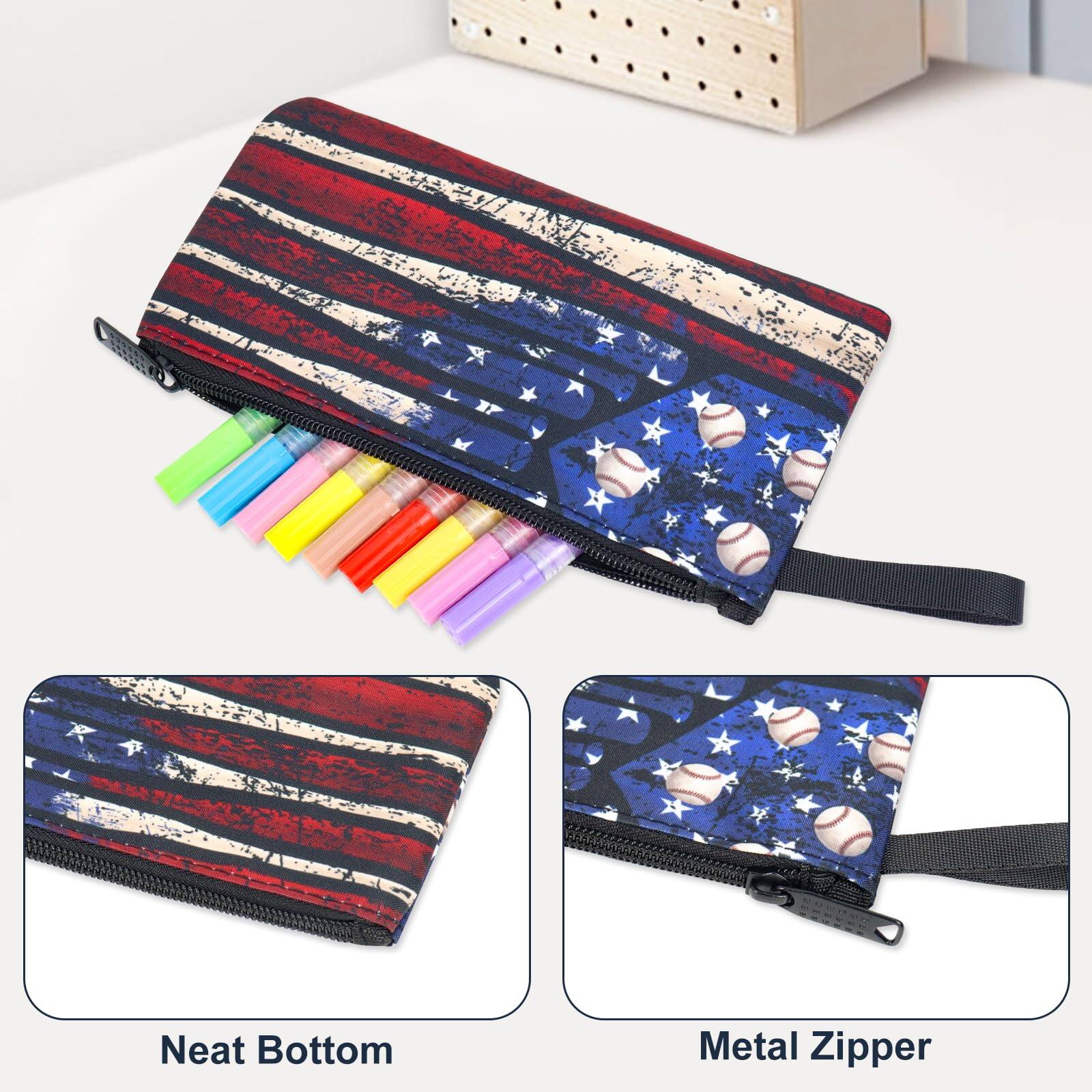 Pacoar Cade Baseball Backpack Set For School With Lunch Box Pencil Bag ...