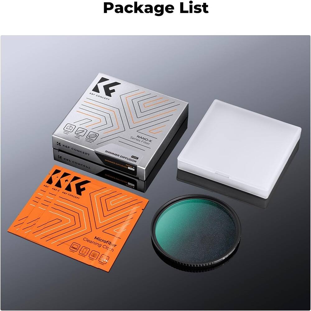 Schertz 49mm Shimmer Diffusion 1 Filter – 18 Layer Multi Coated Glimmer ...