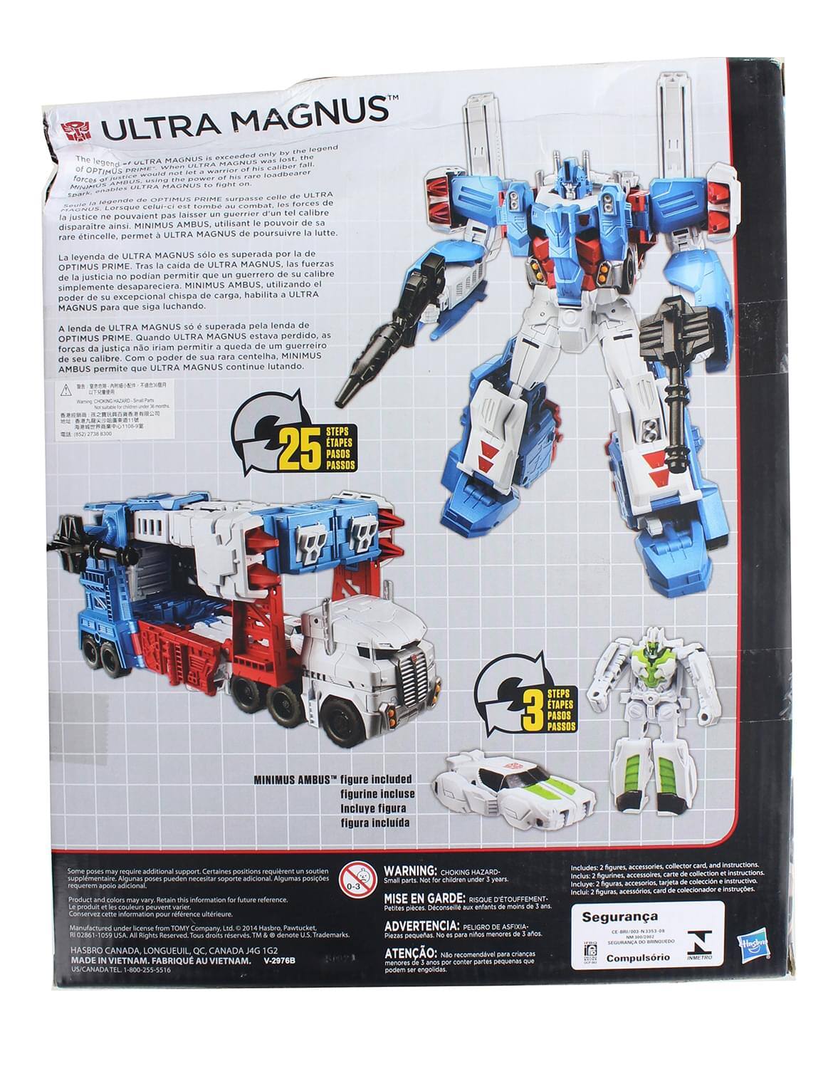 Toynk Transformers Generations Leader Class Figure | Ultra Magnus | Damaged Package Blue HBR ...
