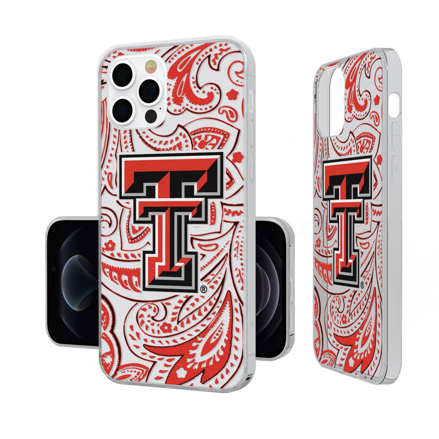Keyscaper NCAA Texas Tech Red Raiders iPhone Paisley Design Clear Case ...
